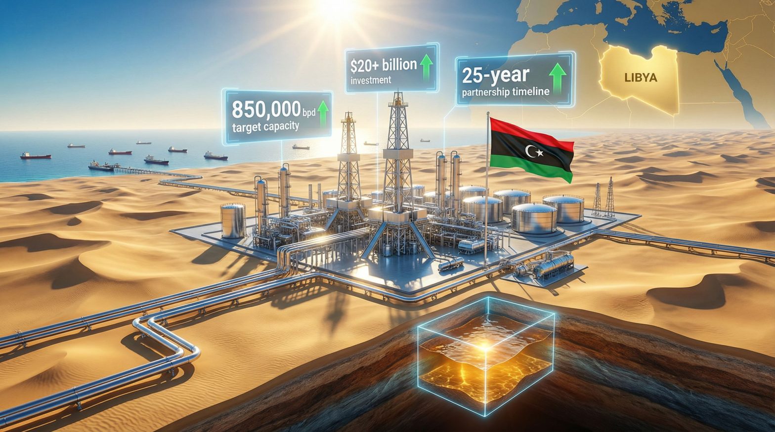 Libya Oil Deal: TotalEnergies & ConocoPhillips $20B Pact