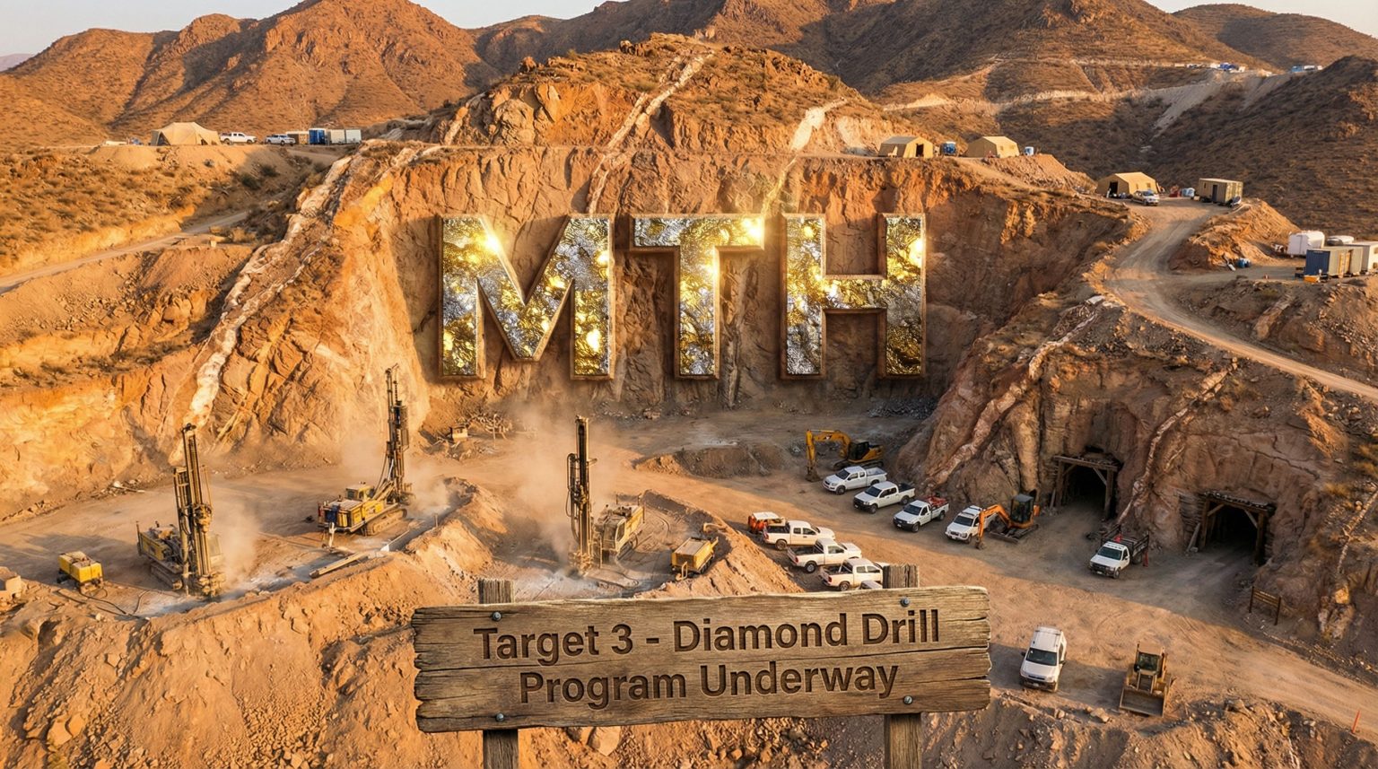 Mithril Silver and Gold drilling campaign starts at Target 3