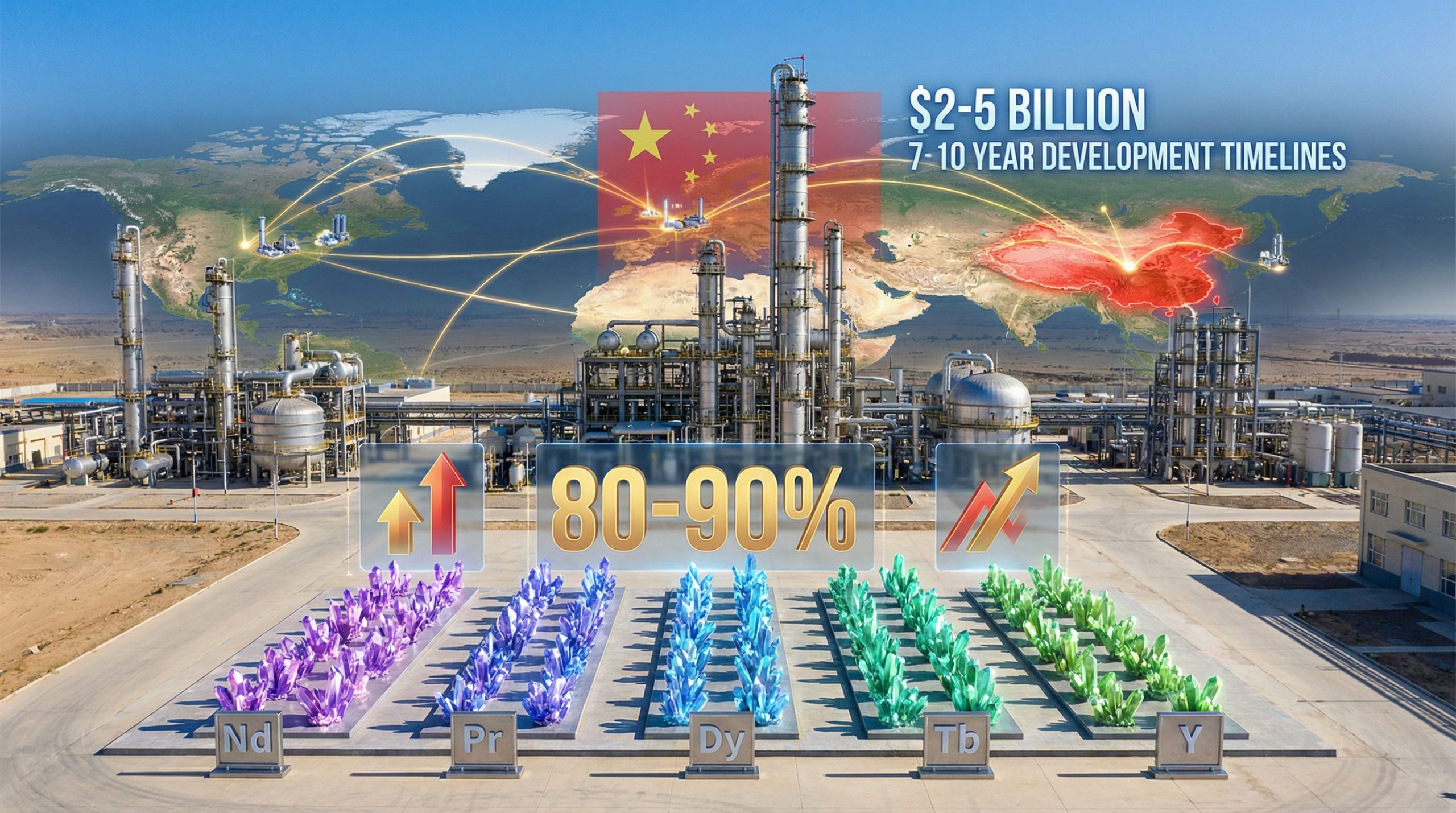 China's Rare Earth Processing Dominance Amid US Tensions
