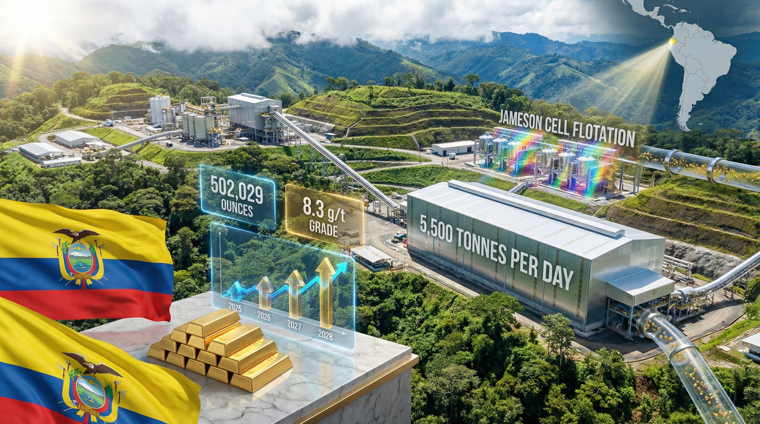 Lundin Gold Ecuador Mine Output Steady Through 2028