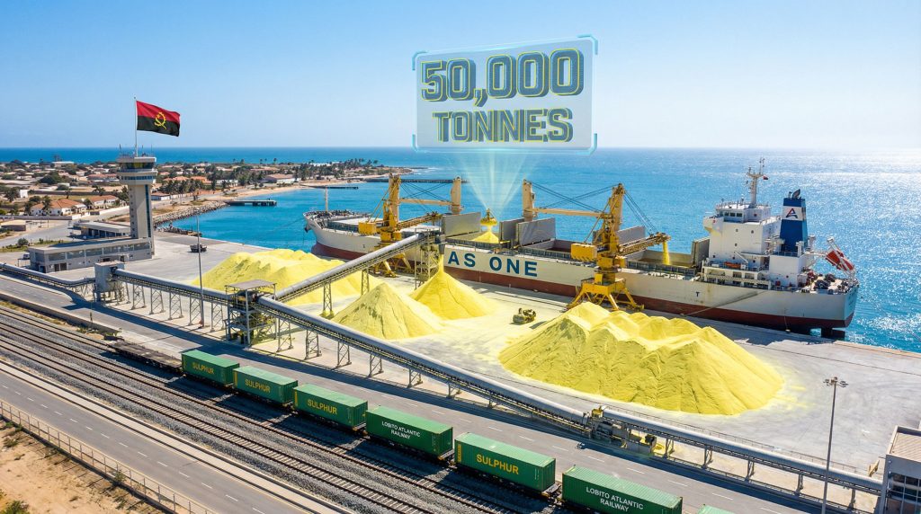 Angola Sees Largest Bulk Sulphur Volumes at Lobito Port
