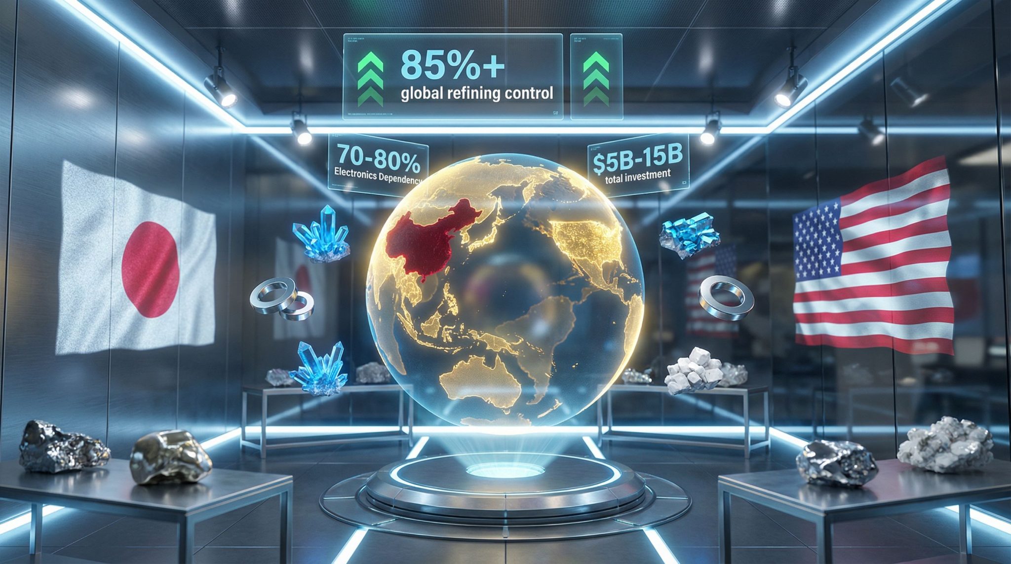 Japan U.S. Rare Earth Alliance Counter China Strategy
