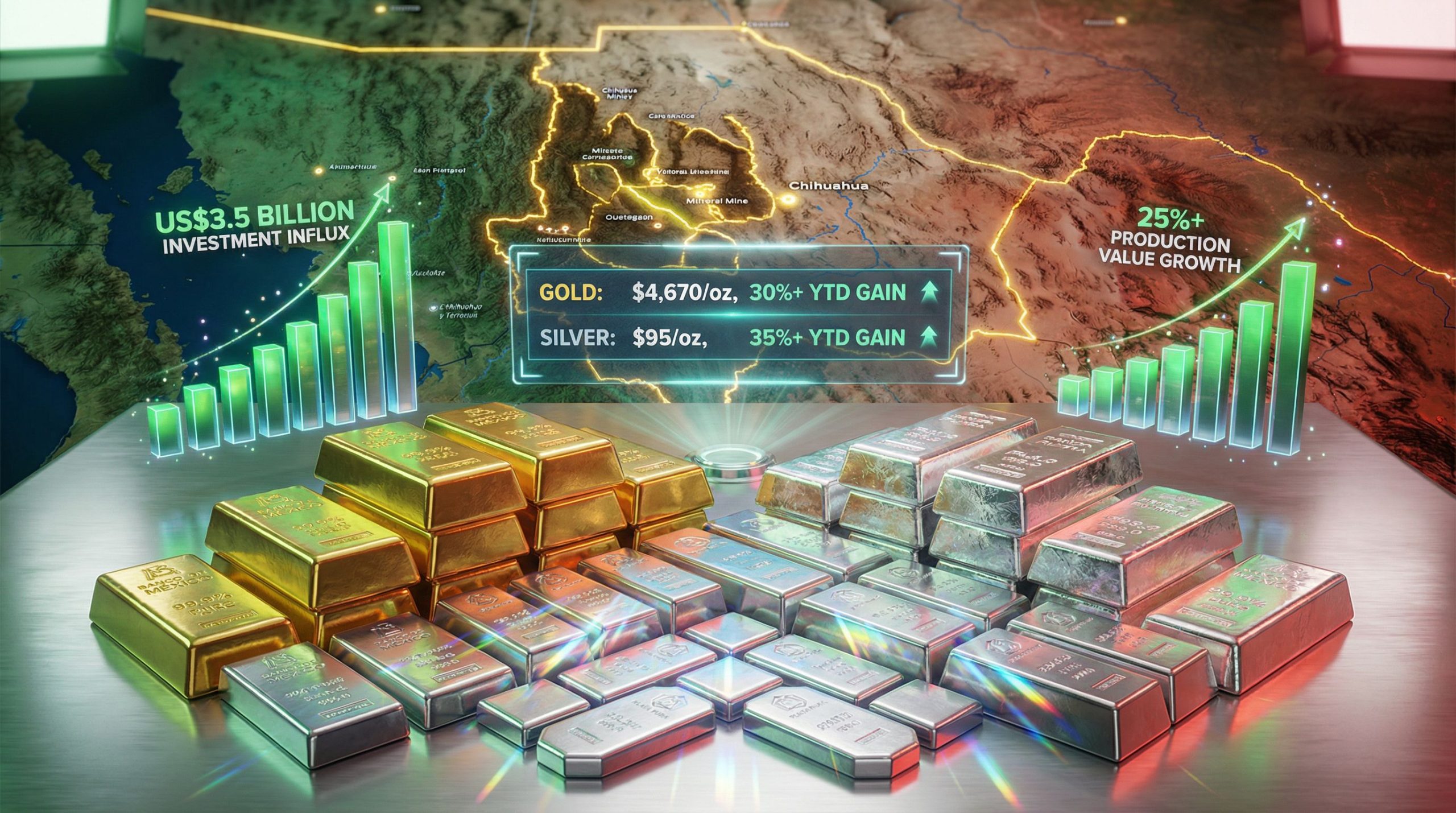 Chihuahua Mining Booms as Gold Silver Prices Soar