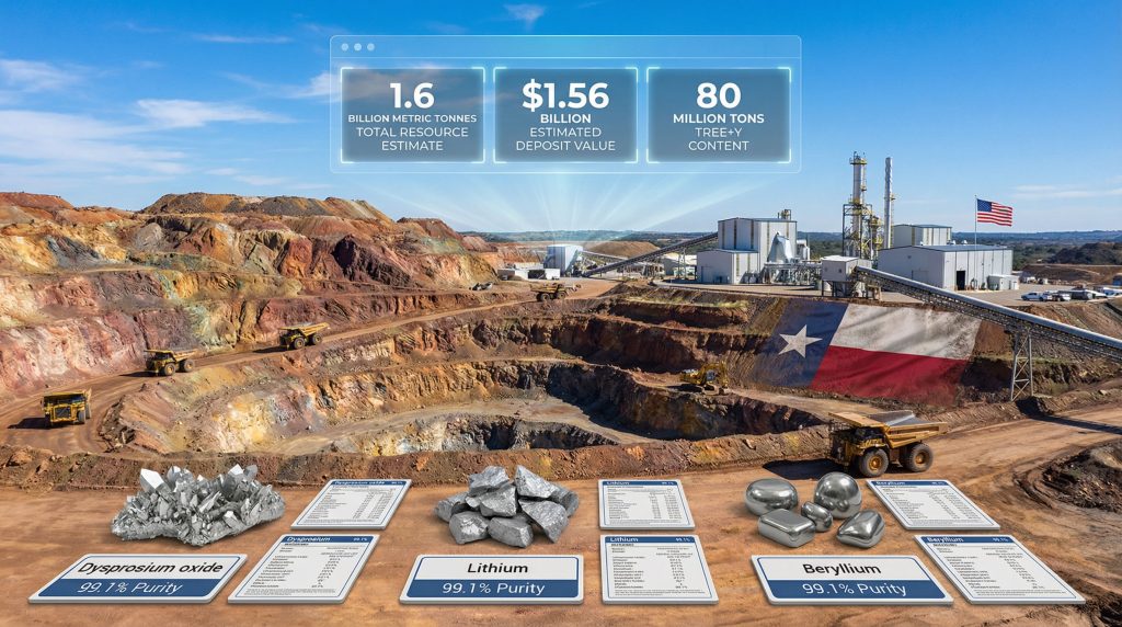 USA Rare Earth Round Top: Critical Minerals Security