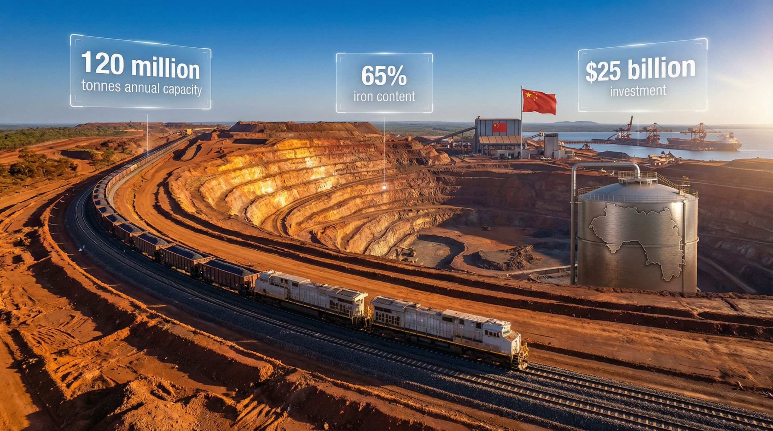 China Gets First Simandou Iron Ore Shipment