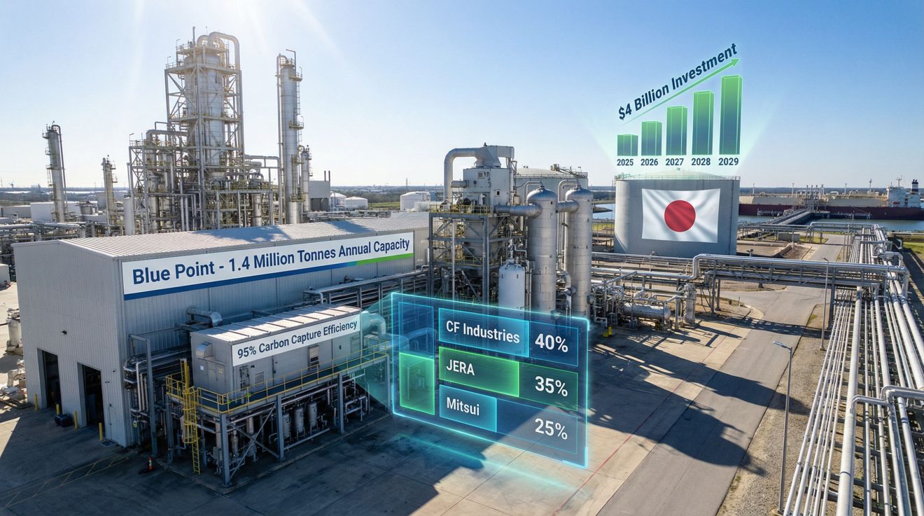 Jera US Ammonia Project: $4B Blue Point Facility Update