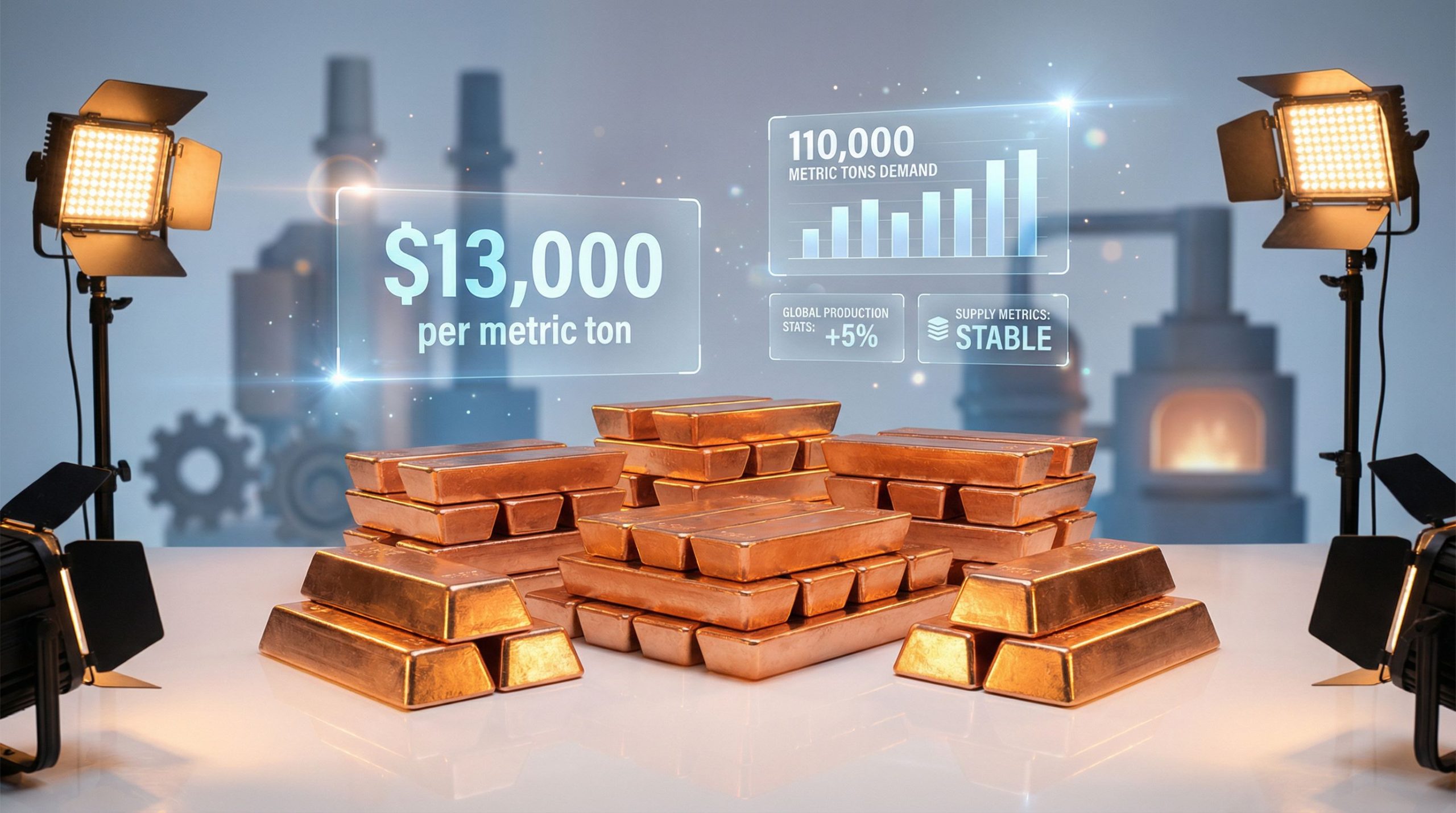 Copper Price Rally: Mining Stocks Rise on AI Demand