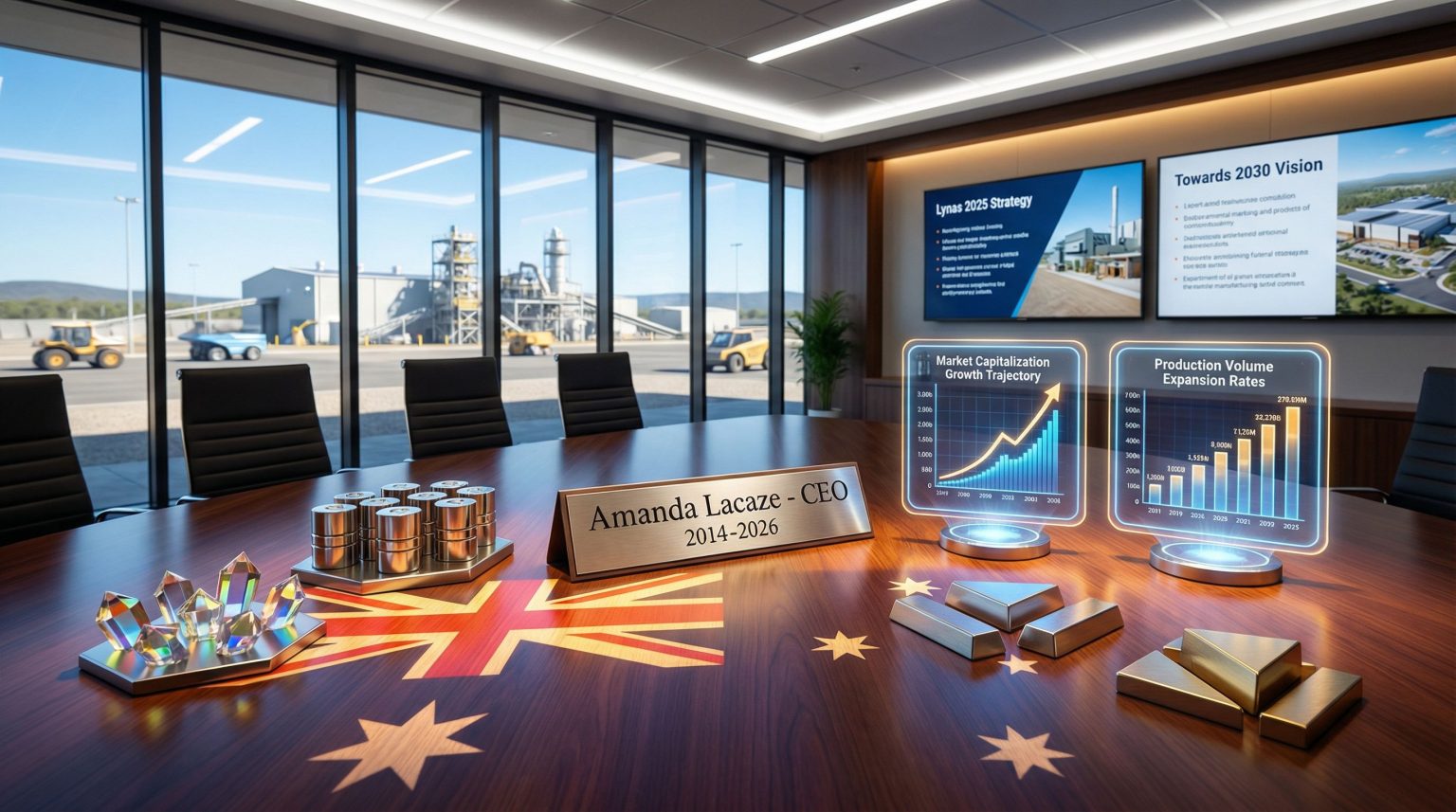 Lynas CEO Amanda Lacaze Retires After 12-Year Run