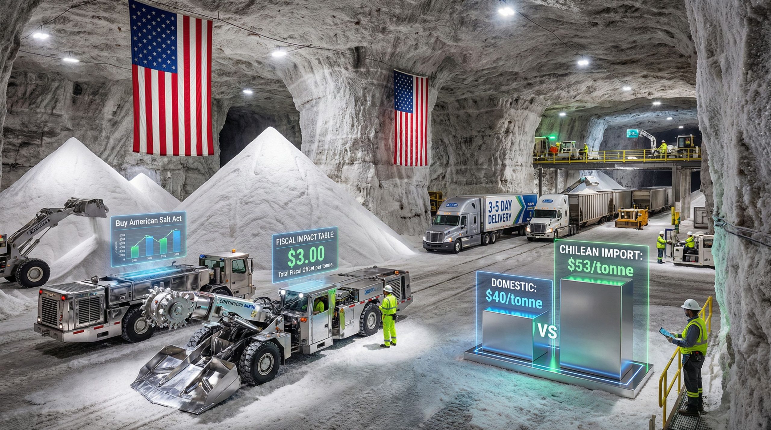 Buy American Salt Act: Policy Impact & Implementation