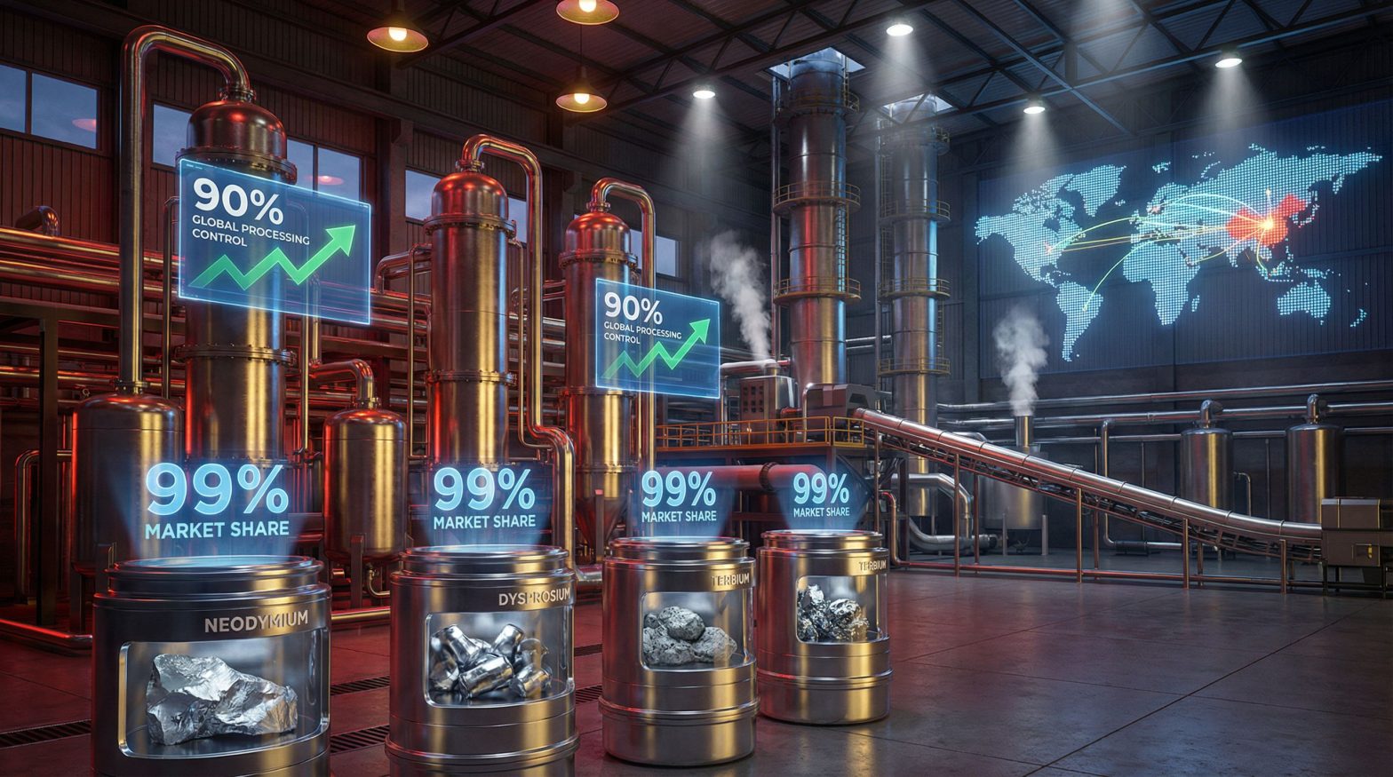 China Rare Earth Processing: Global Supply Chain Risks