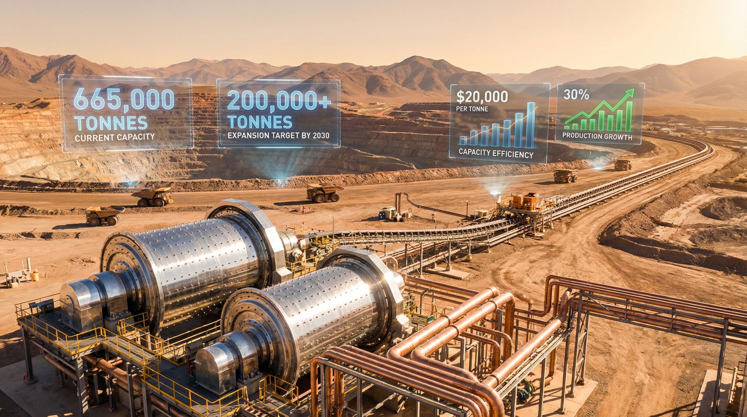 Antofagasta Copper Output Growth Capital-Light Strategy
