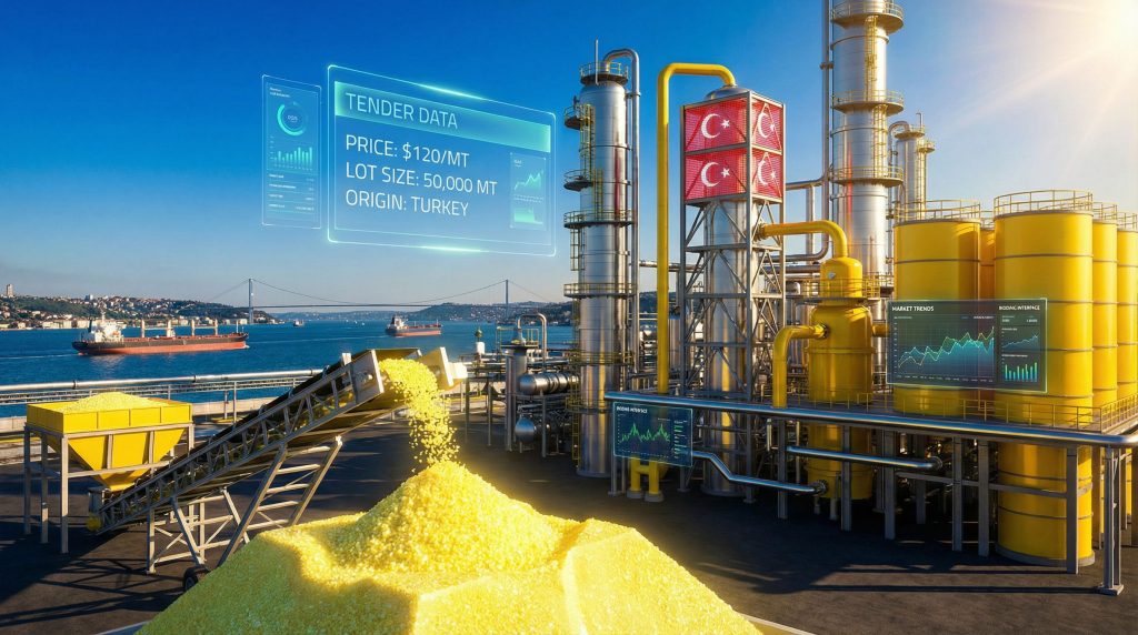 Turkey's TUPRAS Sulphur E-Tender February Loading