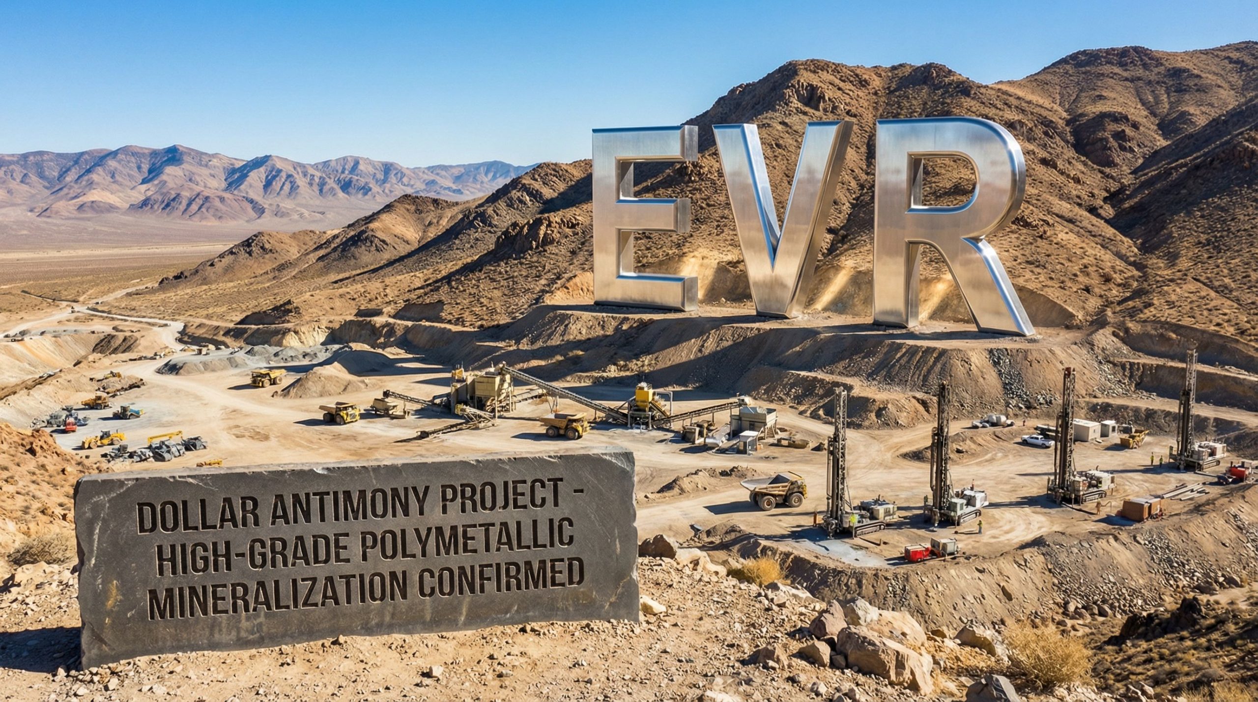 EV Resources Hits 15% Antimony at Nevada Dollar Project