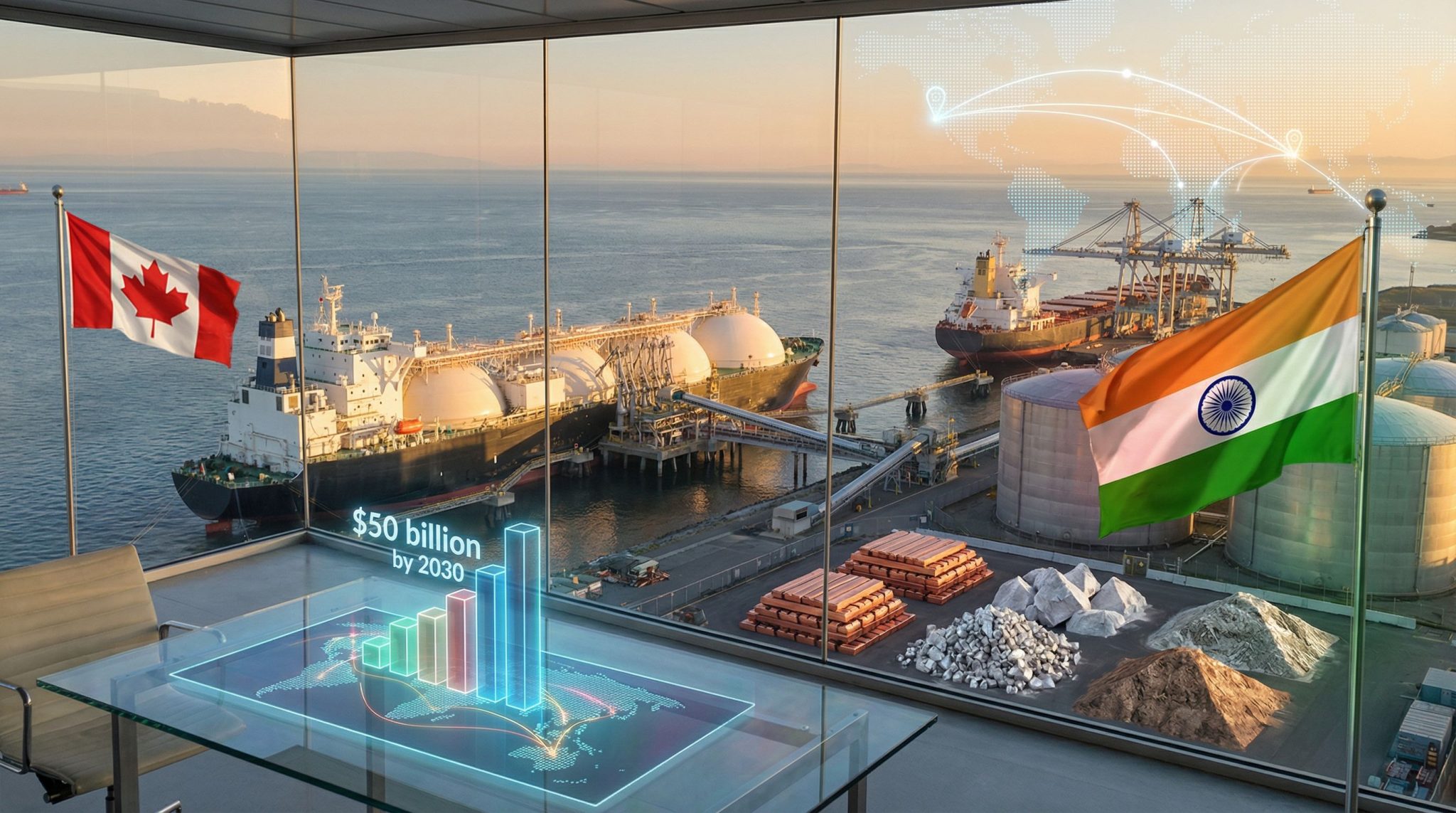 India Canada Resource Trade Relations Surge