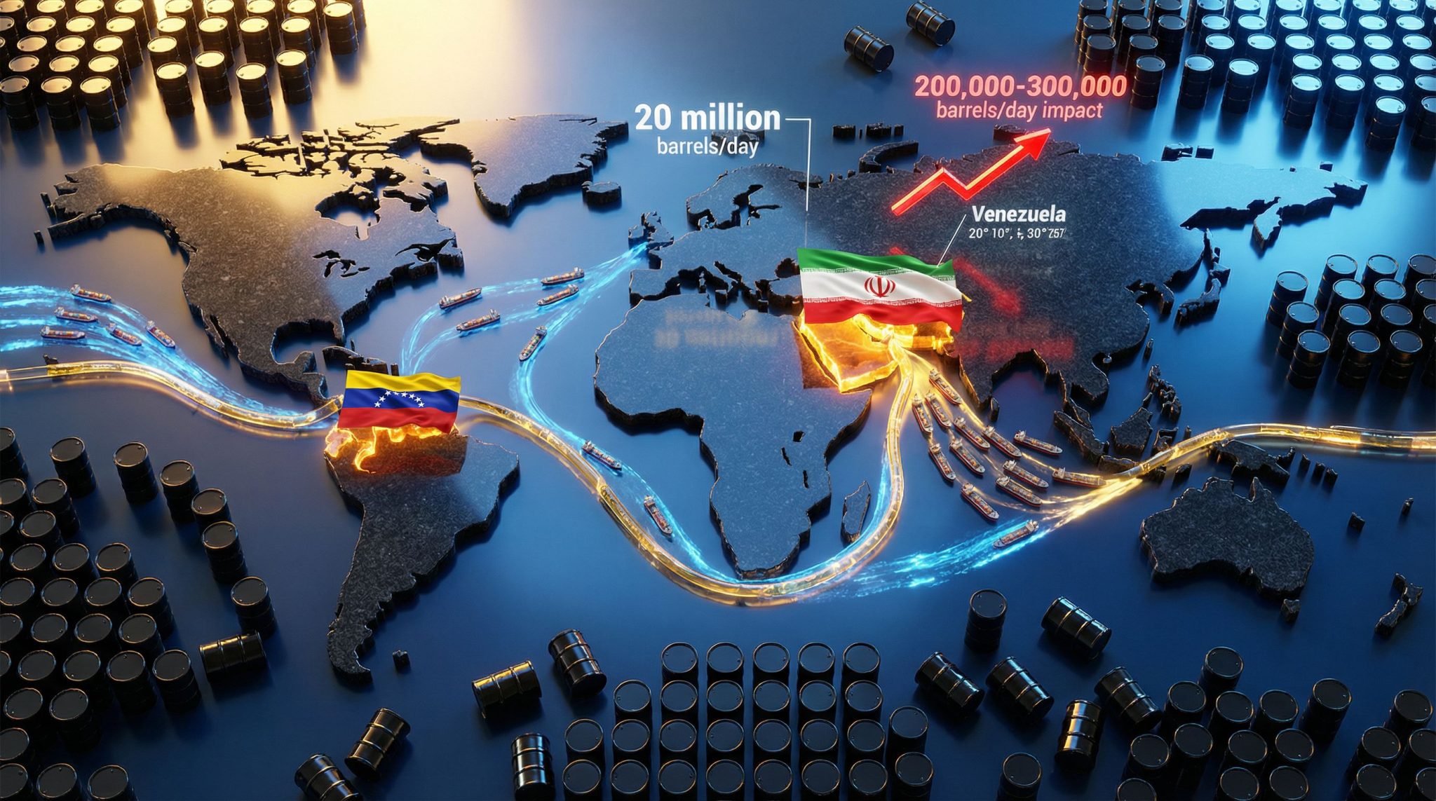 Iran Venezuela Oil Supply Disruptions Impact Markets