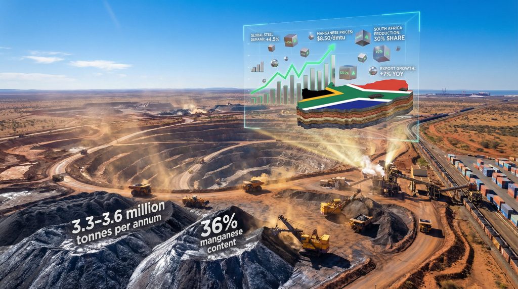 Tshipi Manganese Mine Performance & Market Analysis