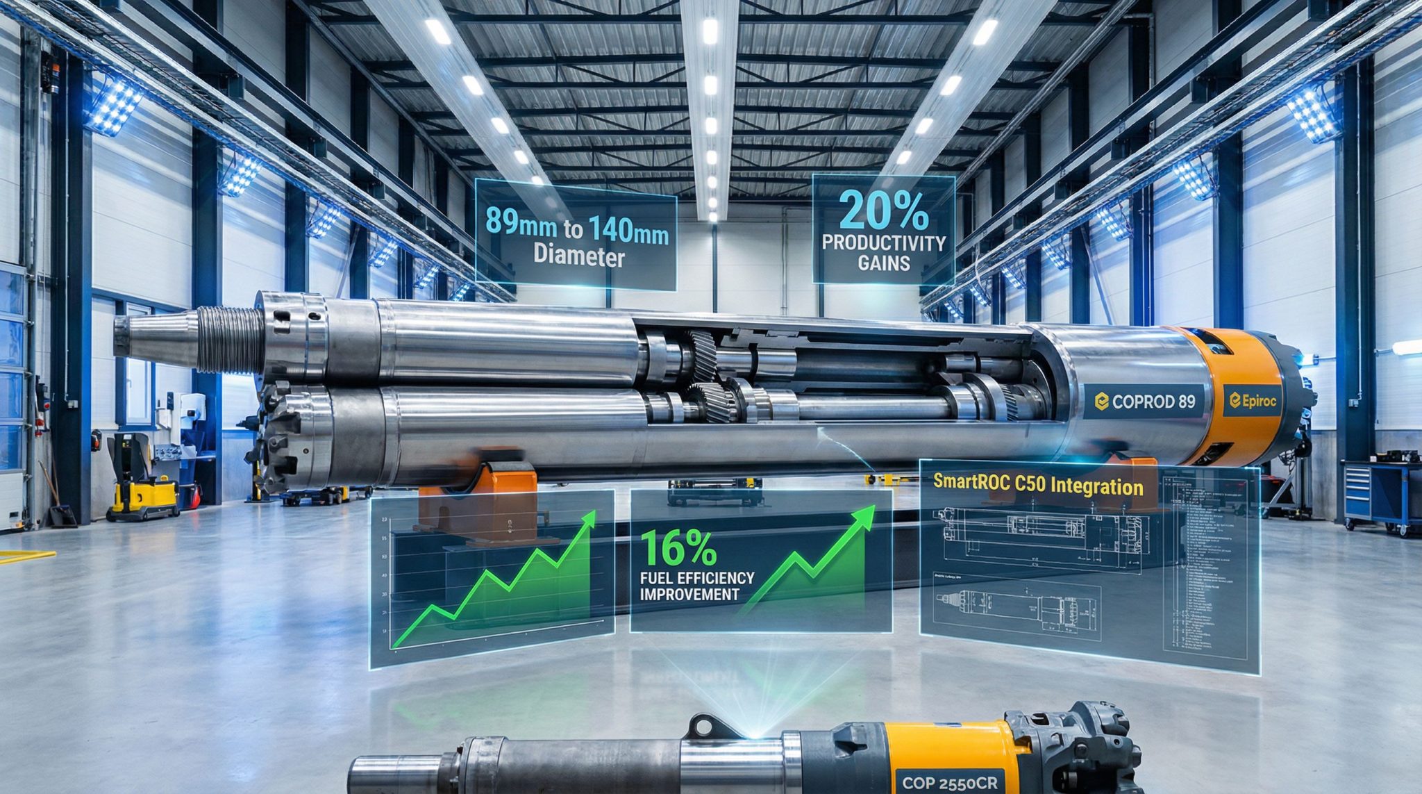 Epiroc COPROD 89 Drill String: Advanced Mining Tech
