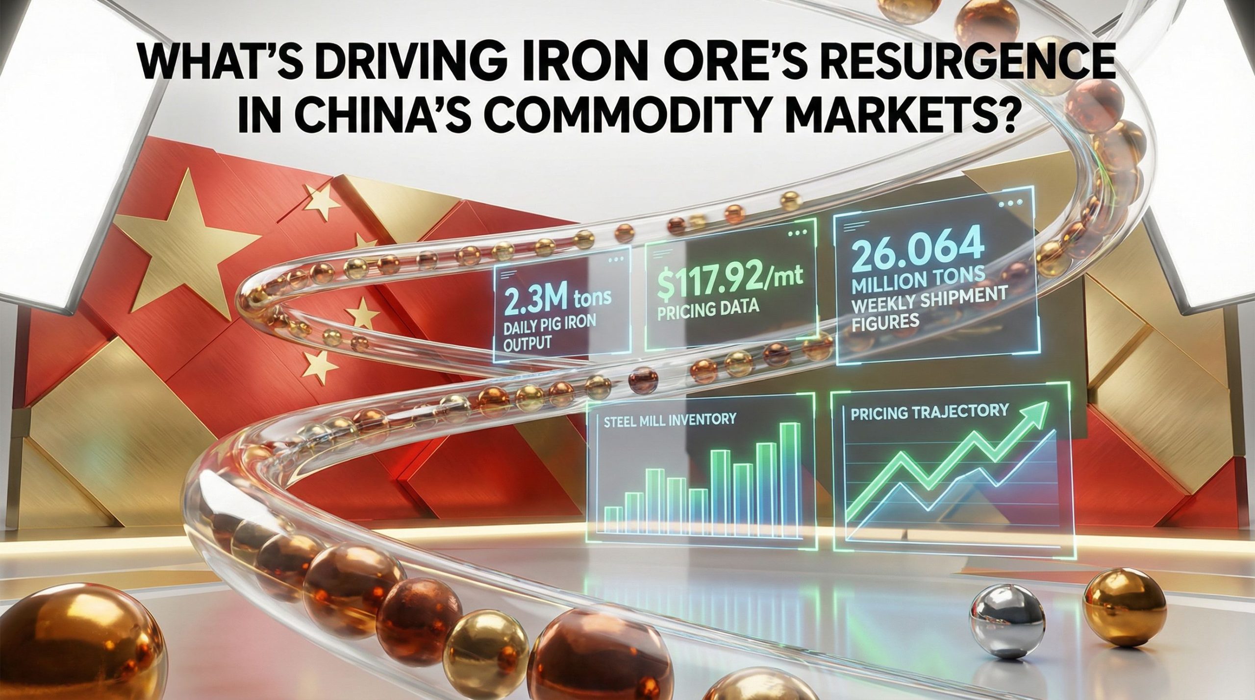Iron Ore Price Gains in China on Stimulus News