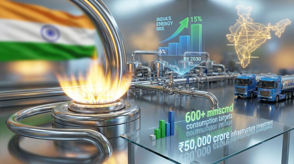 Natural Gas Destination Fuel India: Growth & Strategy