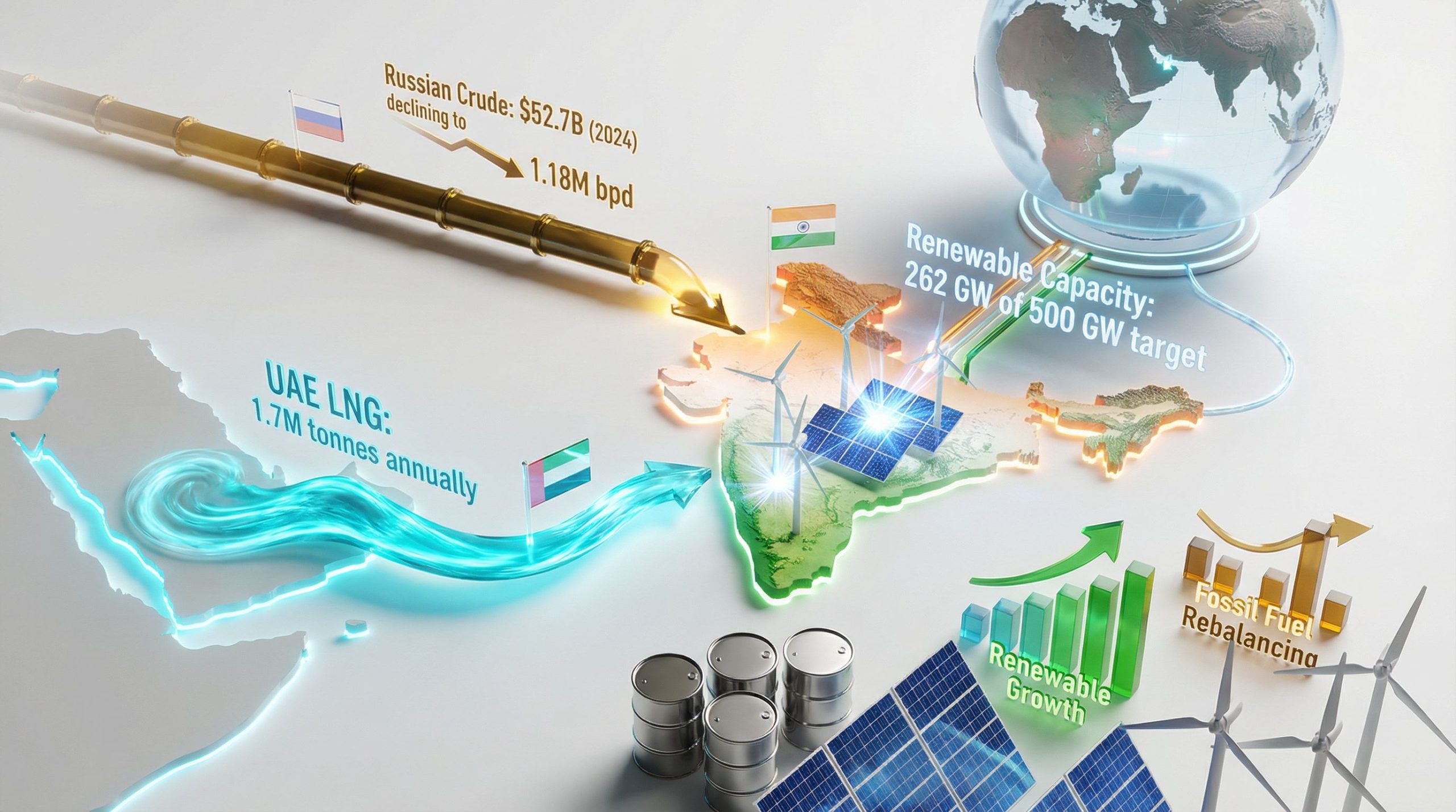 India Energy Strategy: UAE and Russian Oil Partnerships