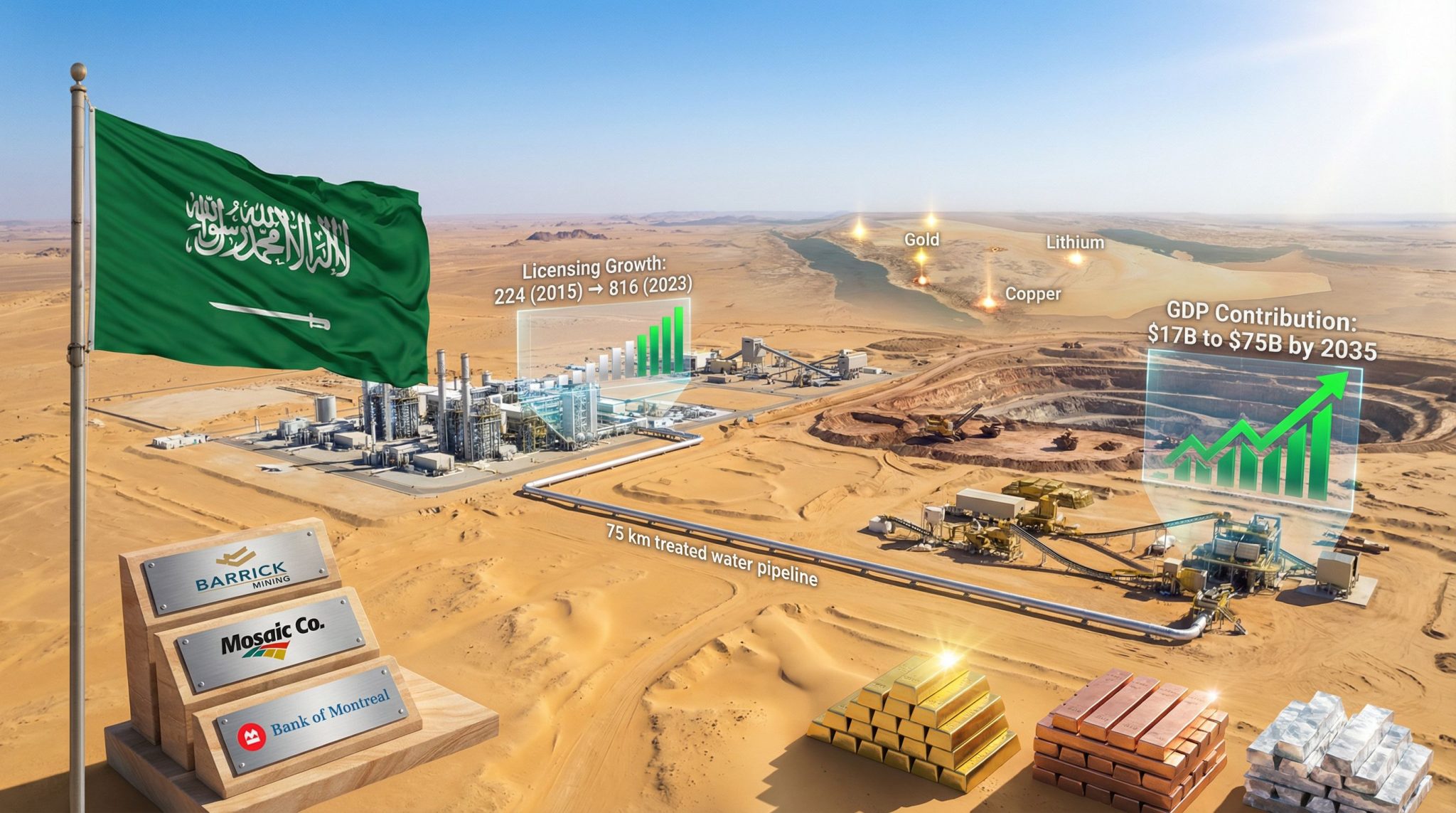 Saudi Arabia Mining Infrastructure Plan Transforms Sector