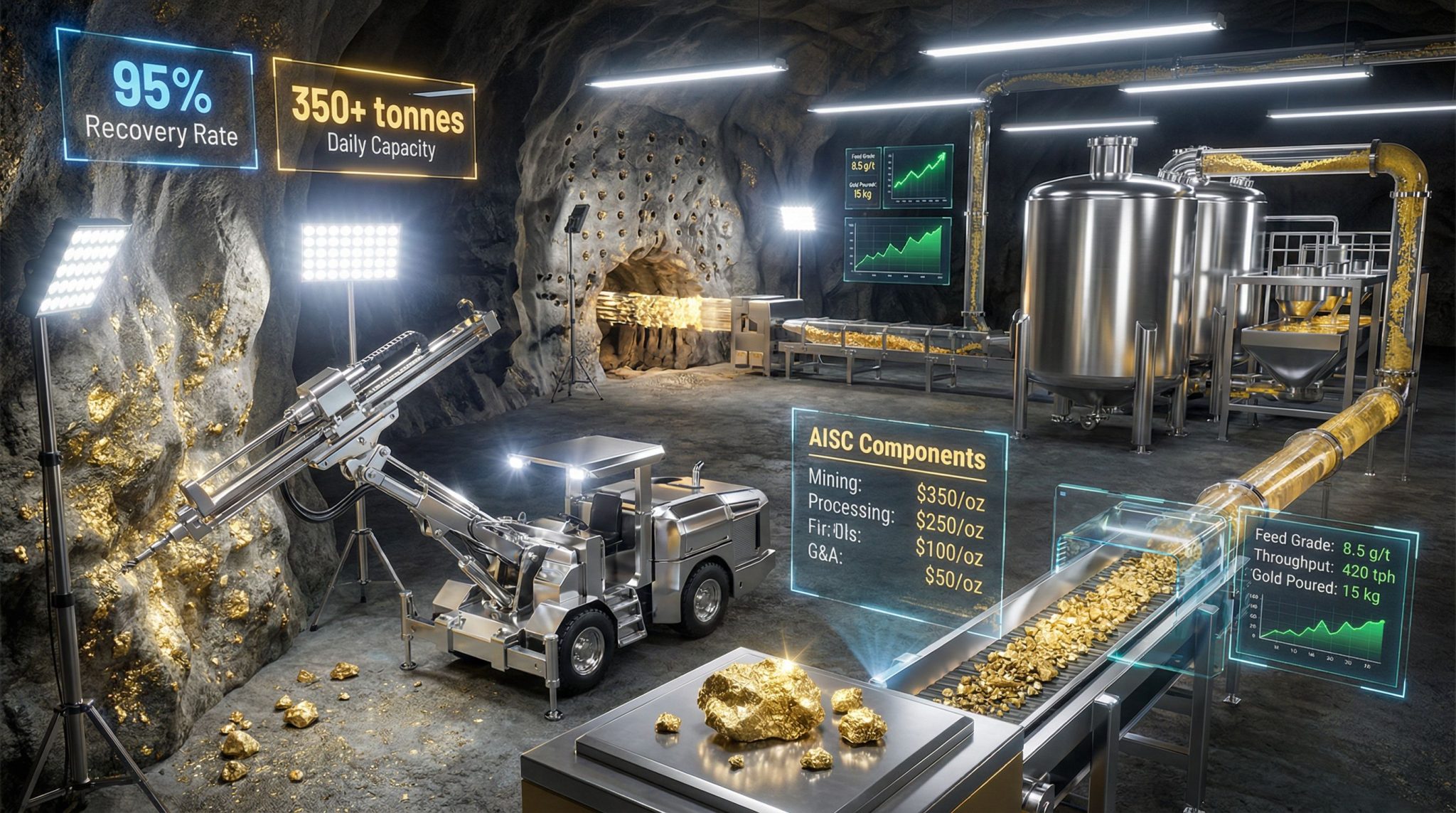 Madsen Gold Production: High-Grade Mining Commercial Success
