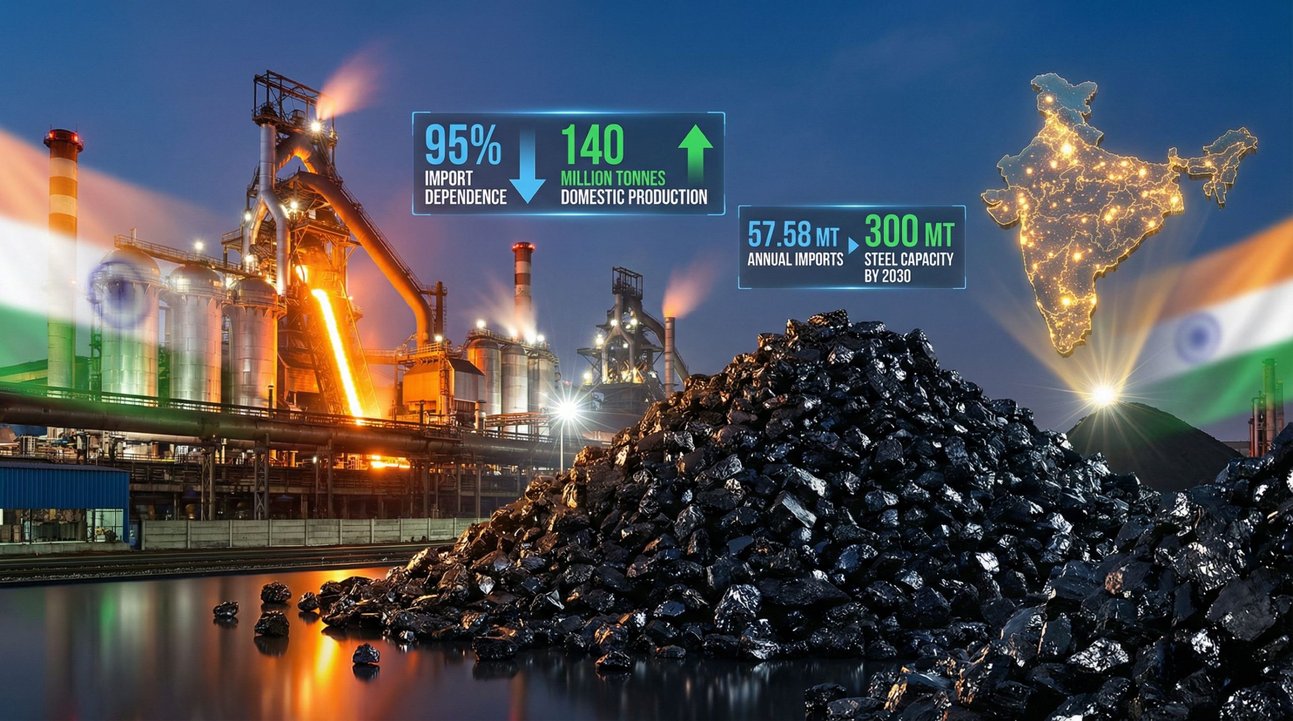 India Classifies Coking Coal as Critical Mineral