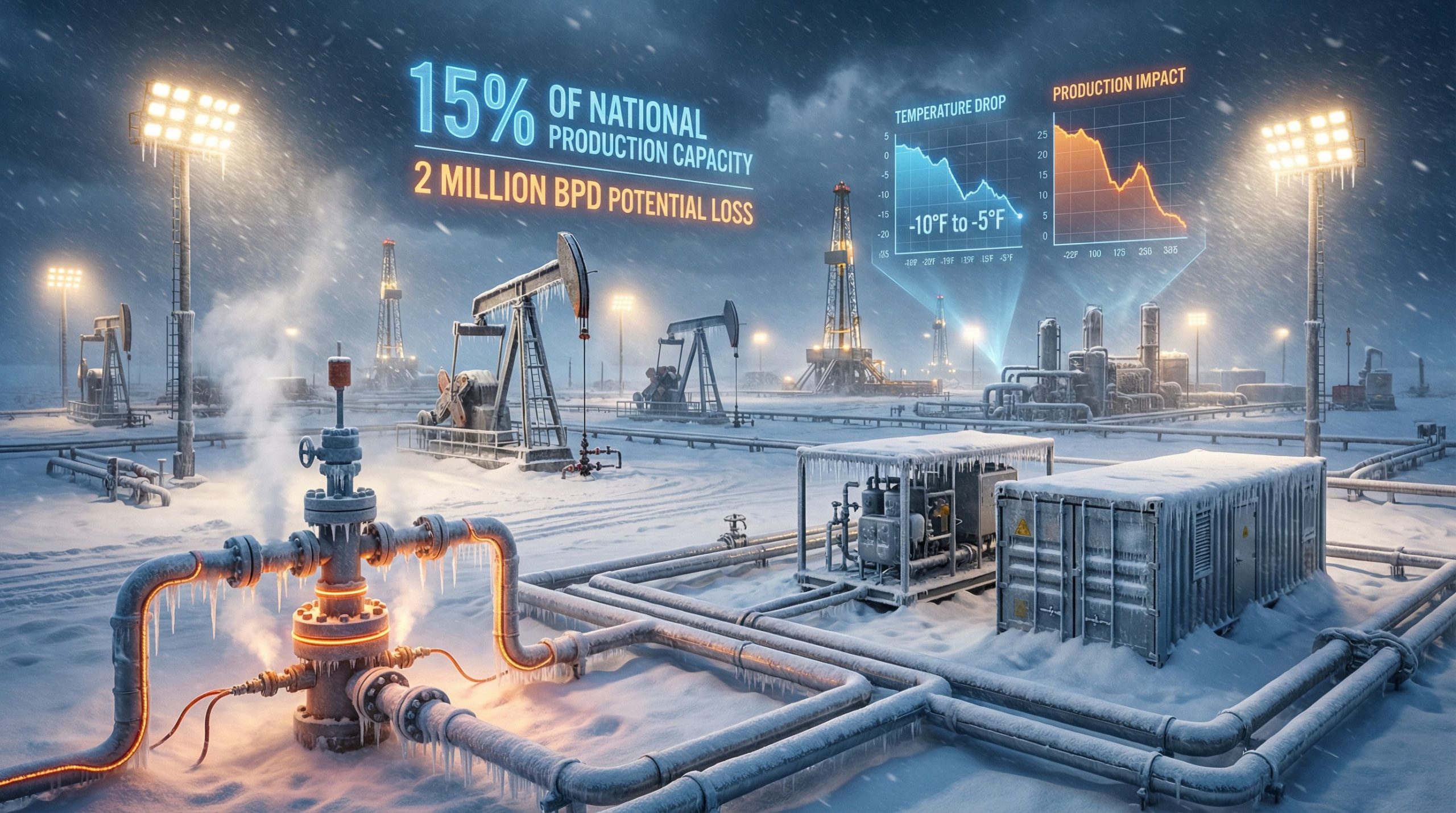 Winter Storm Impact on US Oil Production Explained