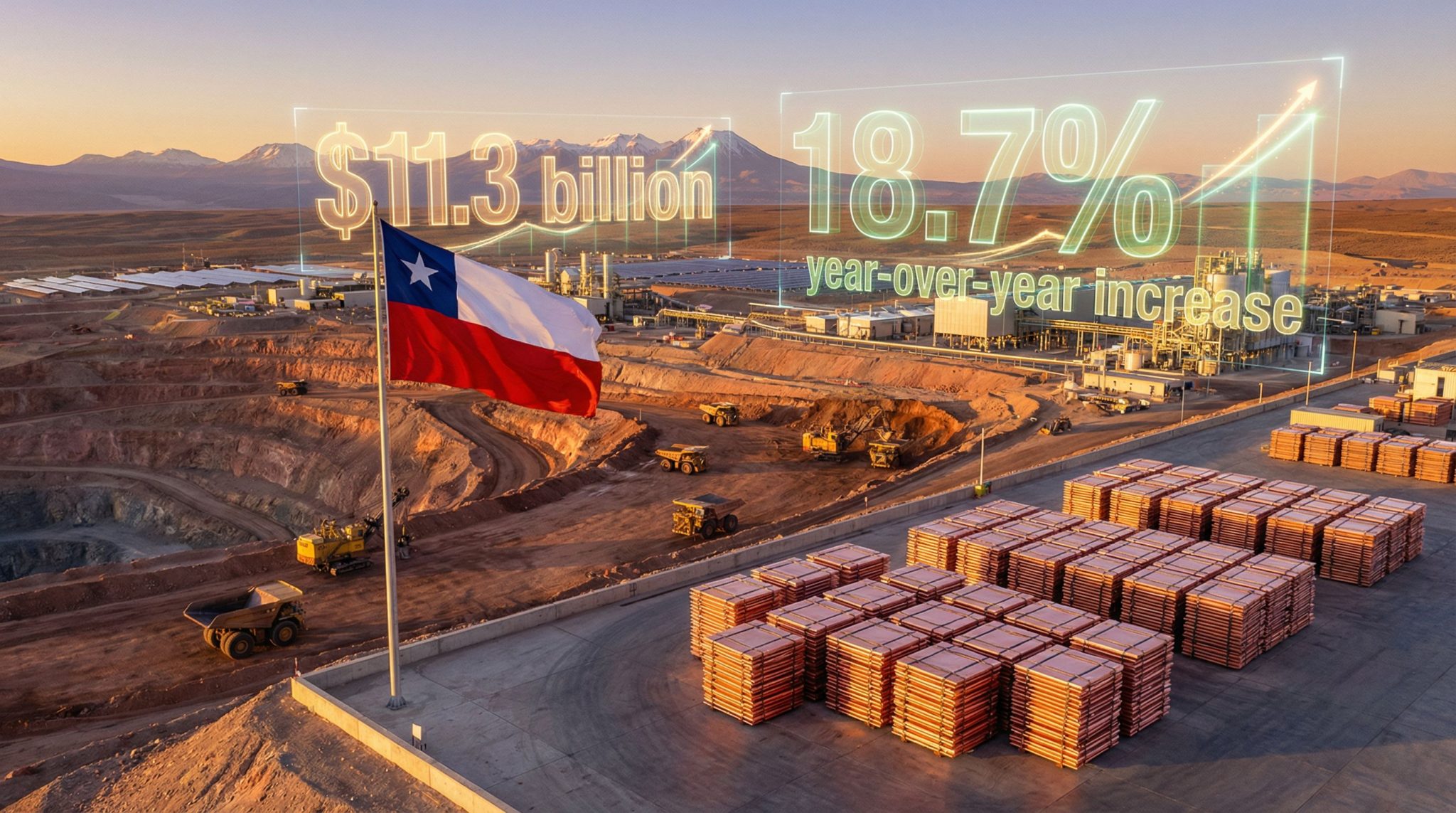 Chile Mining Exports Dominate 2025 Trade Performance