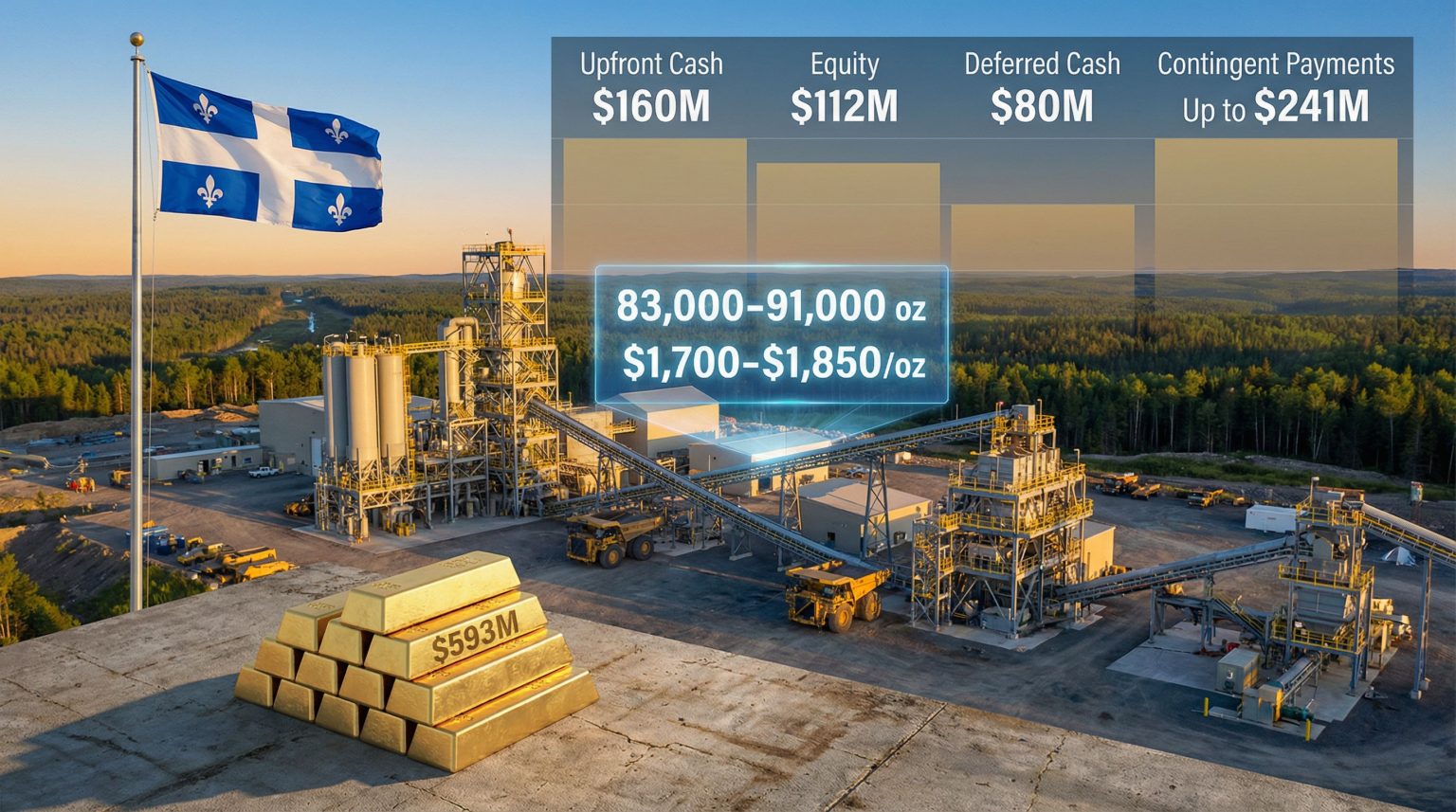 Orezone Casa Berardi Acquisition: Mid-Tier Gold Merger