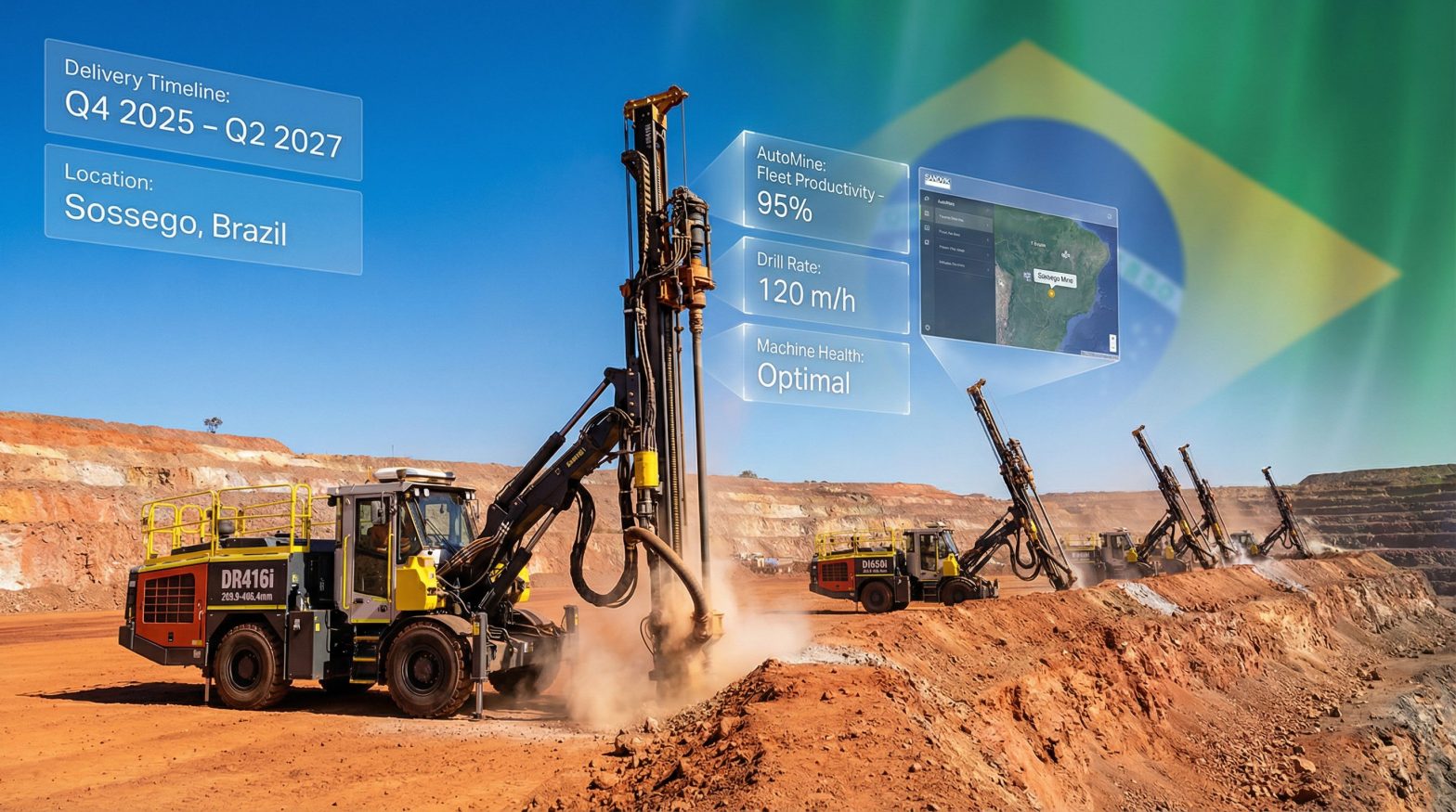 Sandvik Autonomous Surface Drilling Vale Partnership 2025