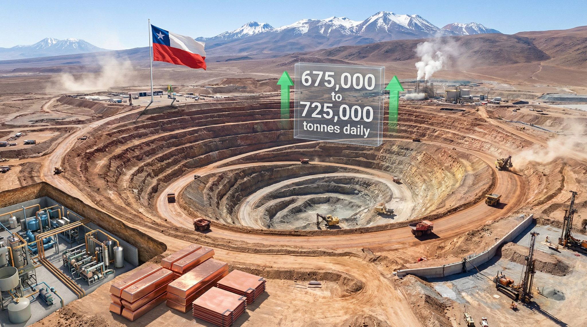 Codelco Radomiro Tomic Mine Extension $1.3B Plan 2058