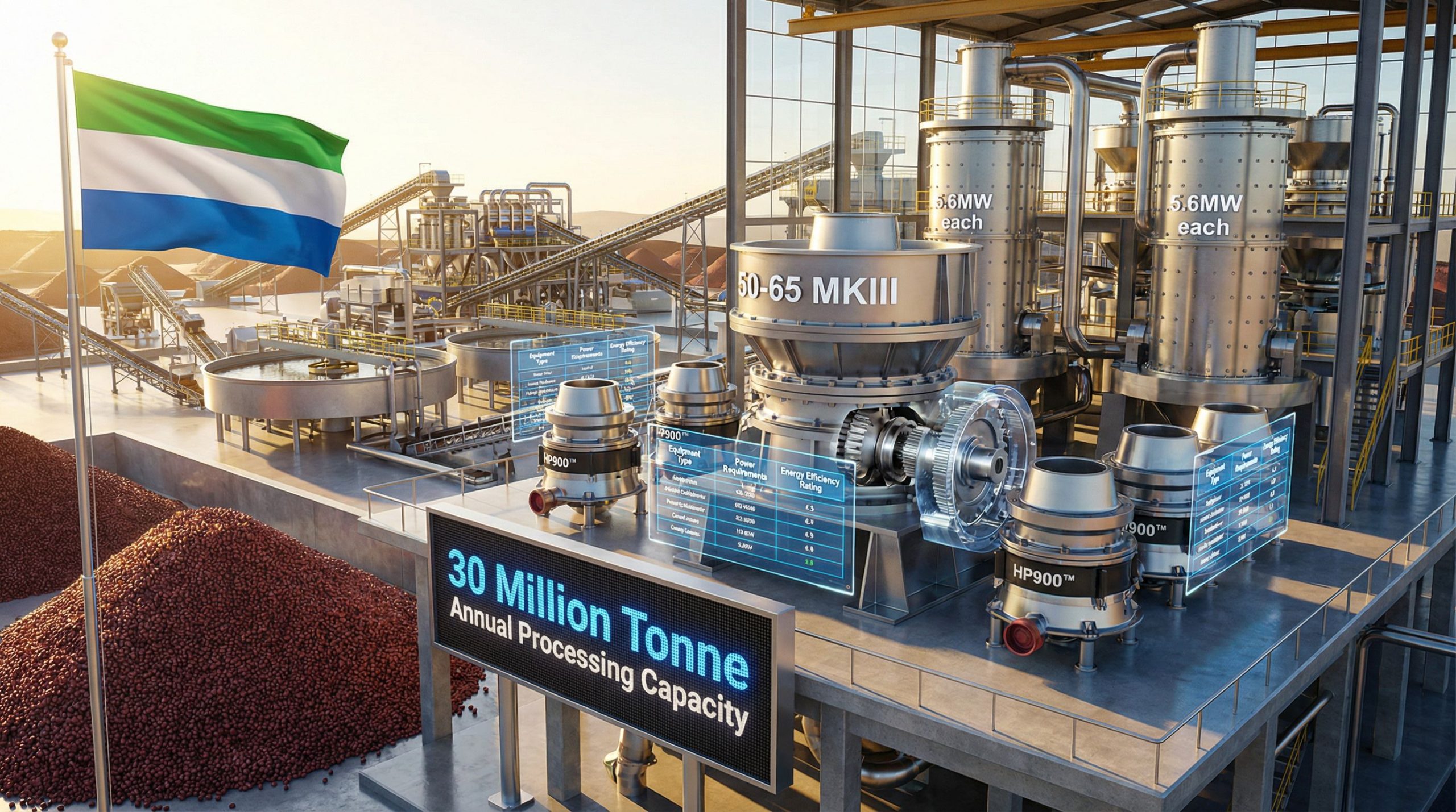 Metso Delivers Equipment for Sierra Leone Iron Ore Project
