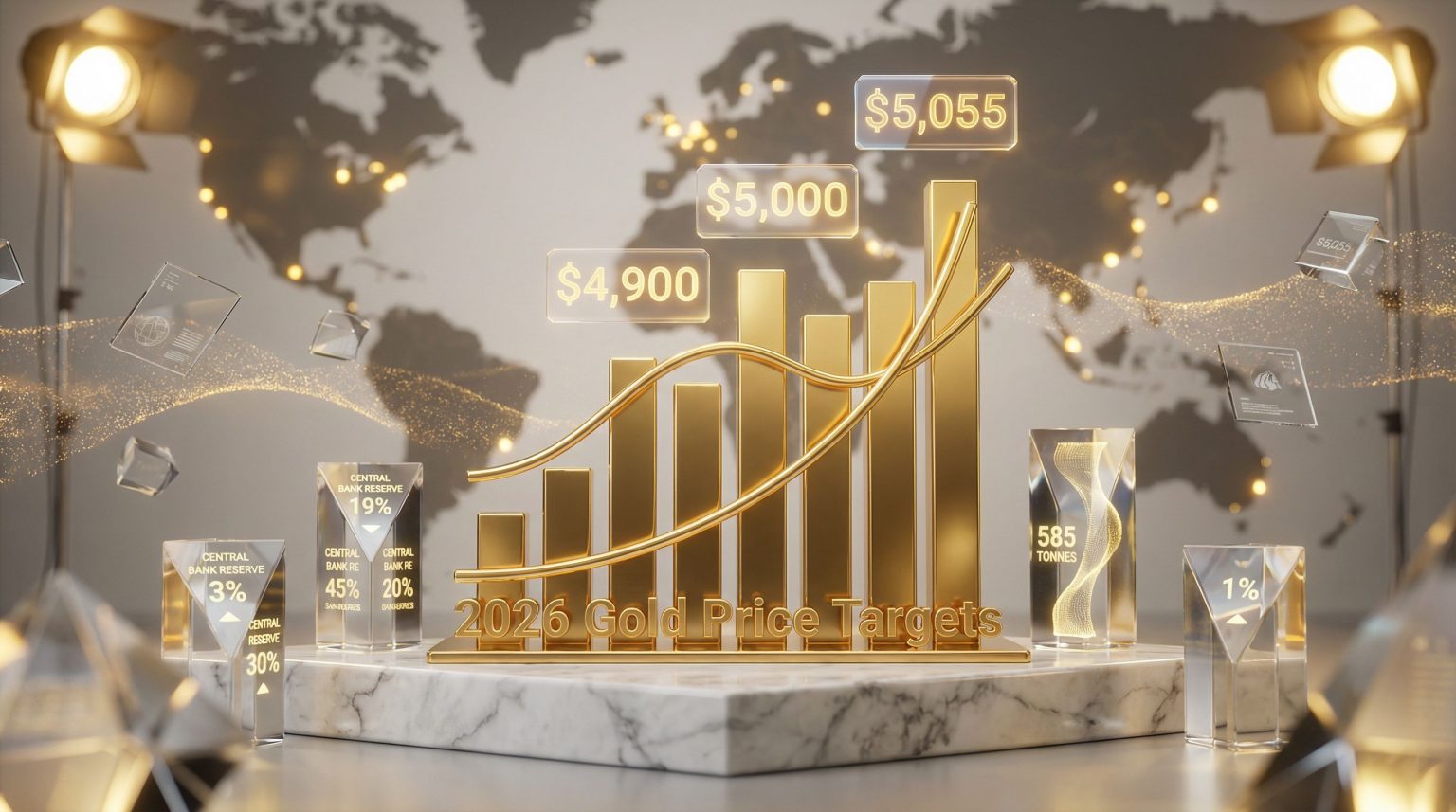 Gold Price Forecast 2026: Expert Targets $5,055/Ounce