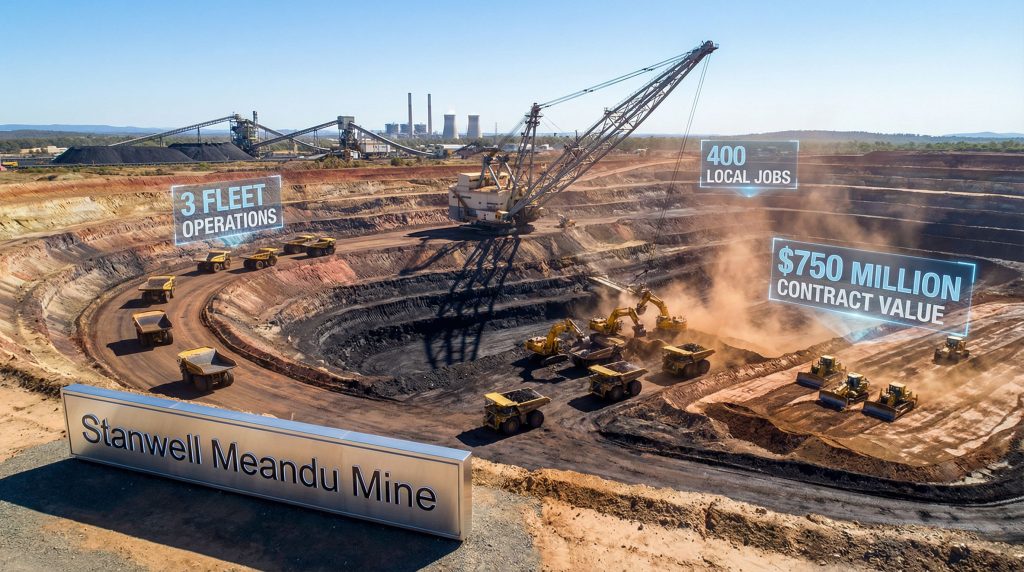 Golding Contractors Stanwell Meandu $750M Mining Deal