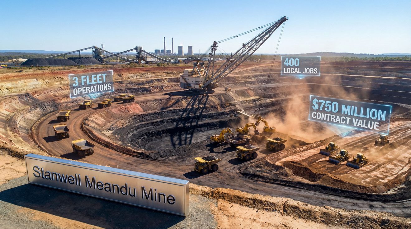Golding Contractors Stanwell Meandu $750M Mining Deal