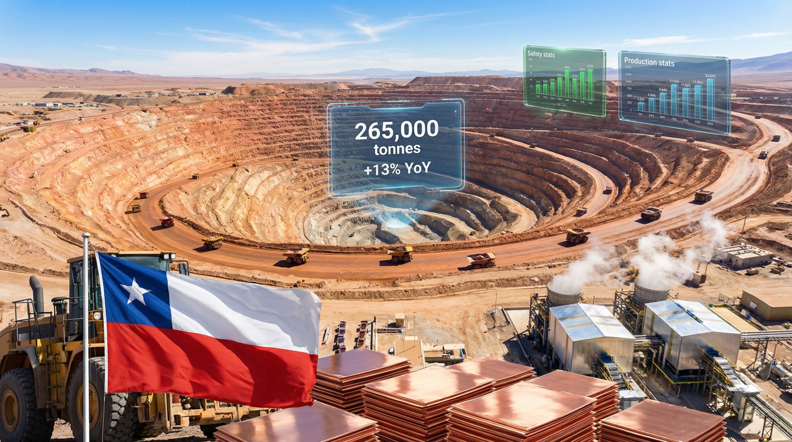 Chuquicamata Copper Production Increase: Mining Growth