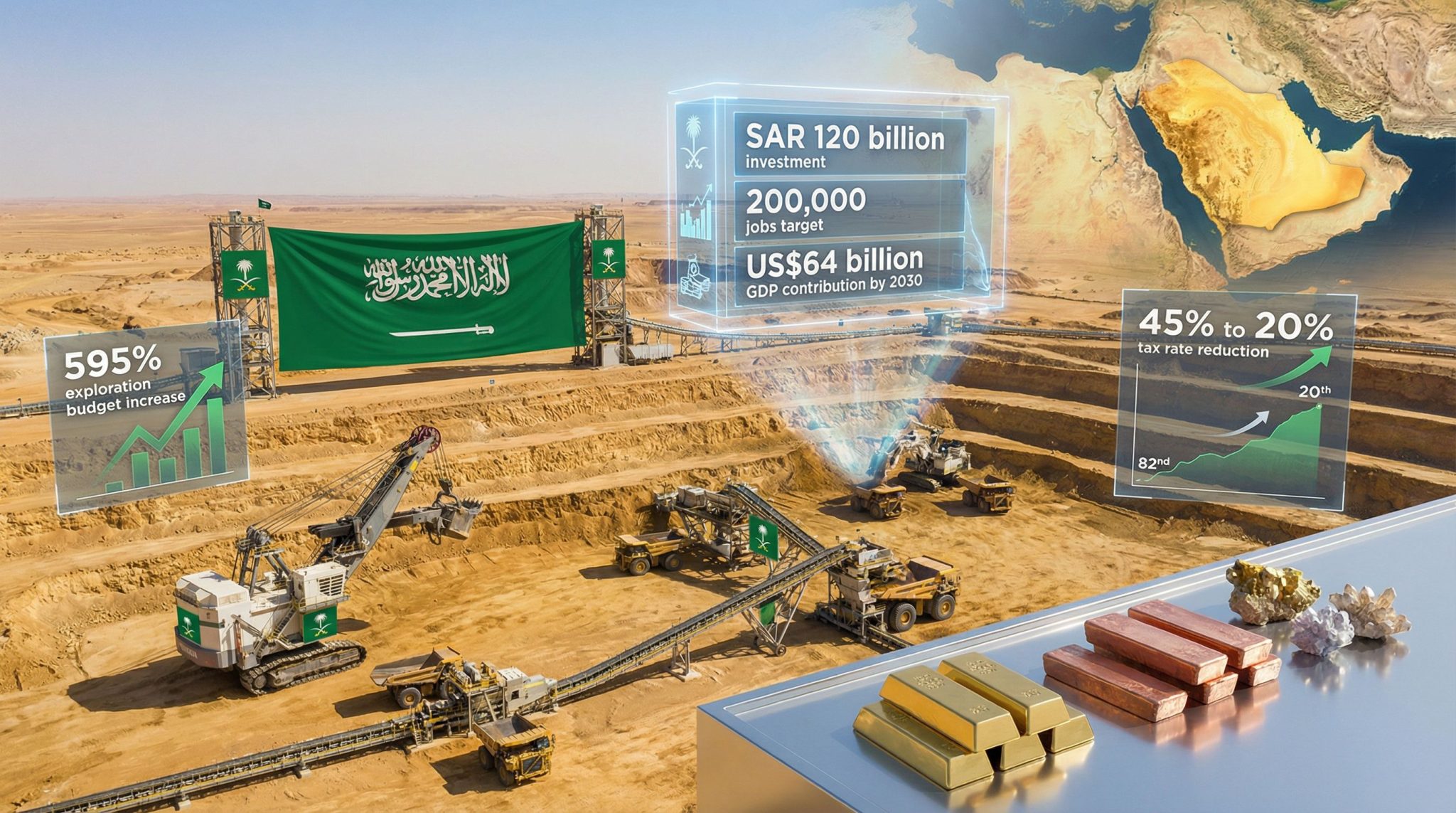 Saudi Mining Sector Growth: Vision 2030 Strategy