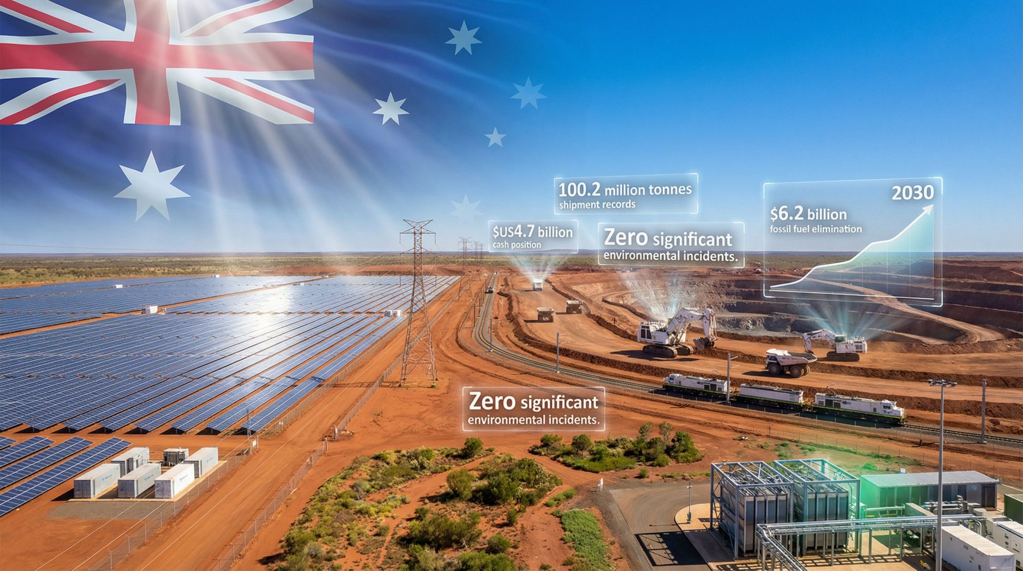 Fortescue Sustainable Mining: Net-Zero by 2030 Strategy