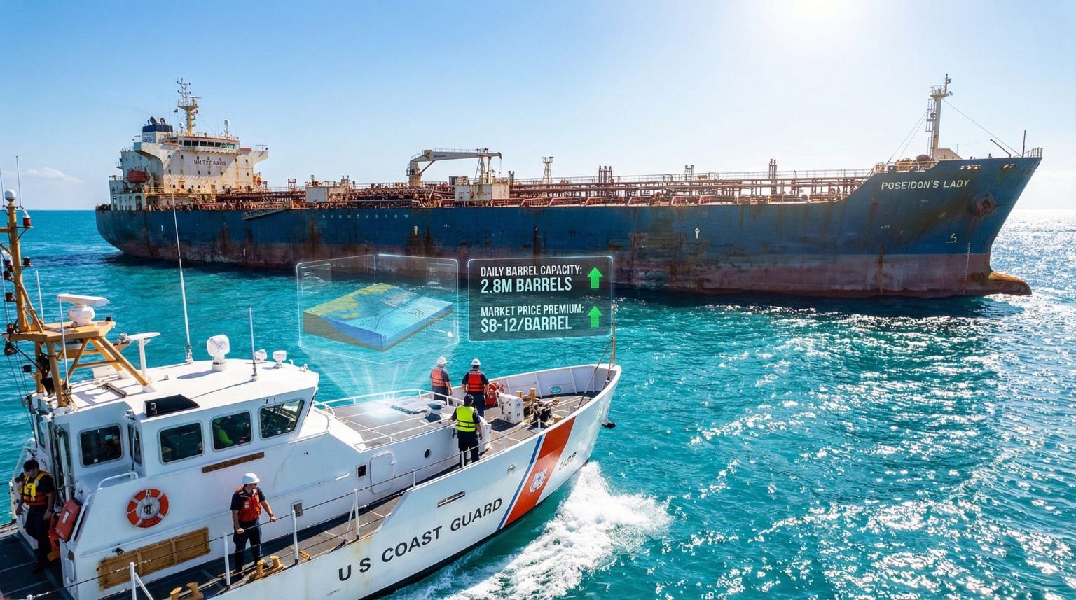 US Seizes Second Crude Tanker: Maritime Enforcement