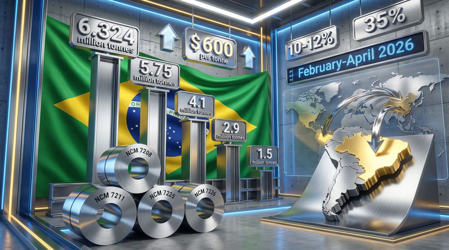 Brazil Steel Anti-Dumping Measures: 2026 Outlook & Impact