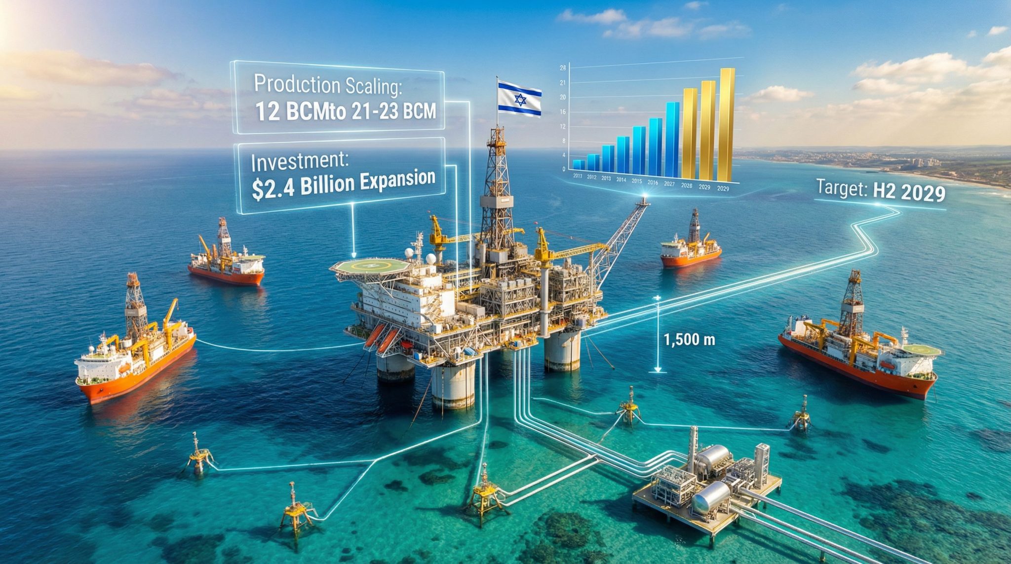 Chevron Leviathan Expansion: $2.36B Mediterranean Gas