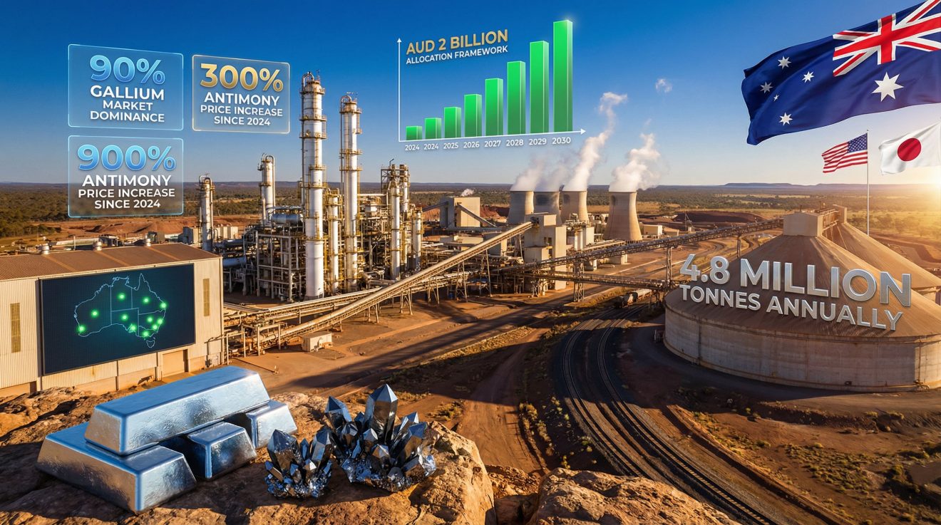 Gallium & Antimony Projects Australia: Critical Minerals