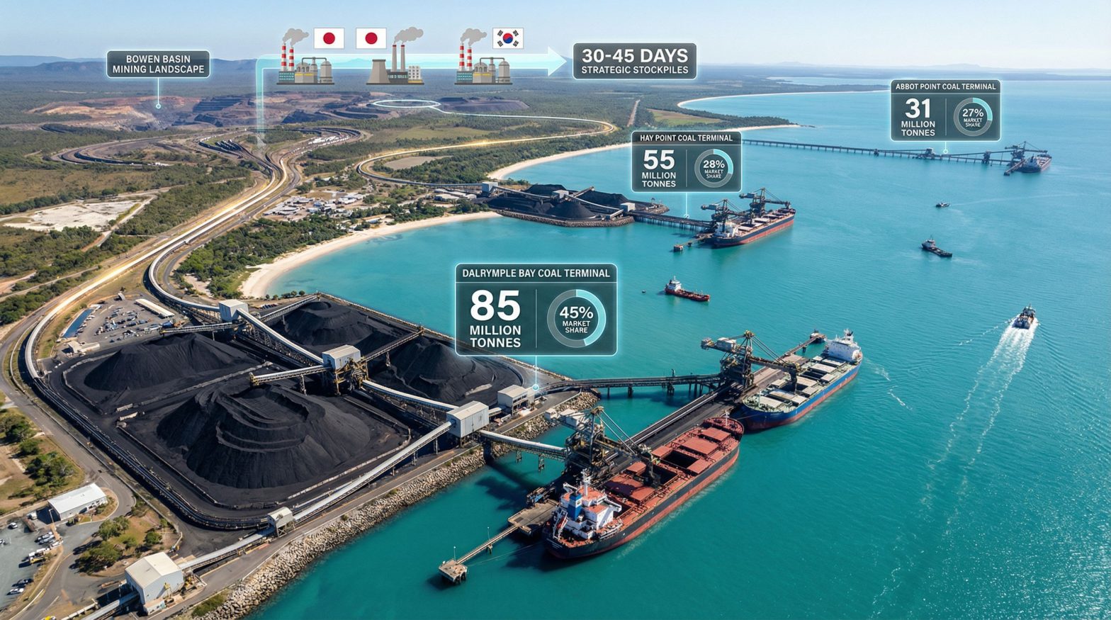 Abbot Point Coal Port Cyclone Recovery & Impact
