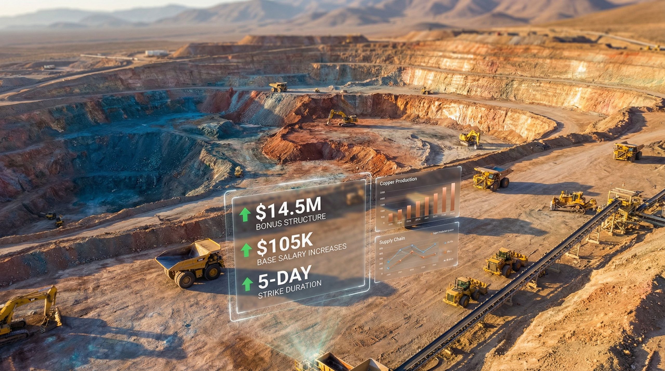 Finning Strikes Antofagasta Deal Ends Mining Disruption