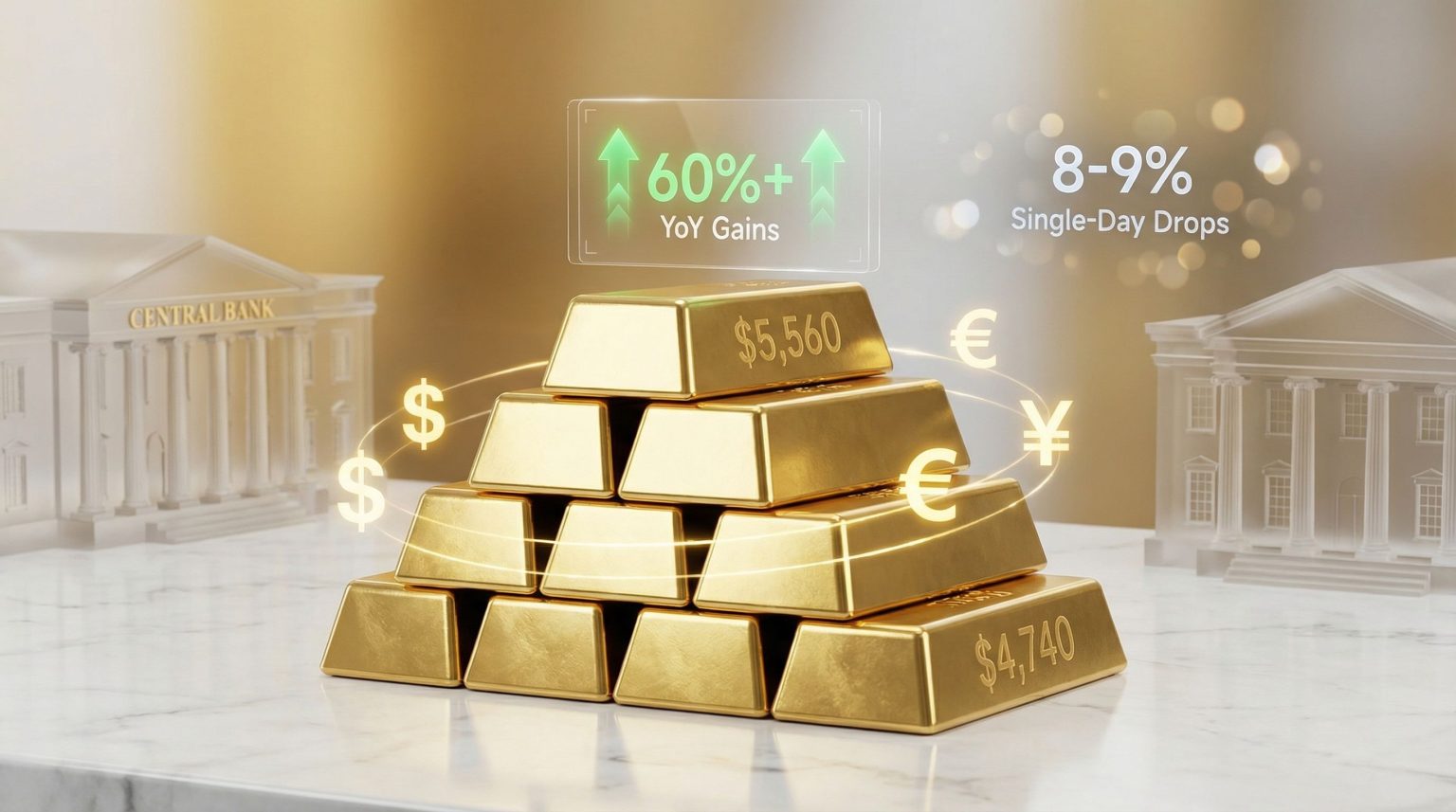 Gold Hits Fresh Record Despite Market Volatility