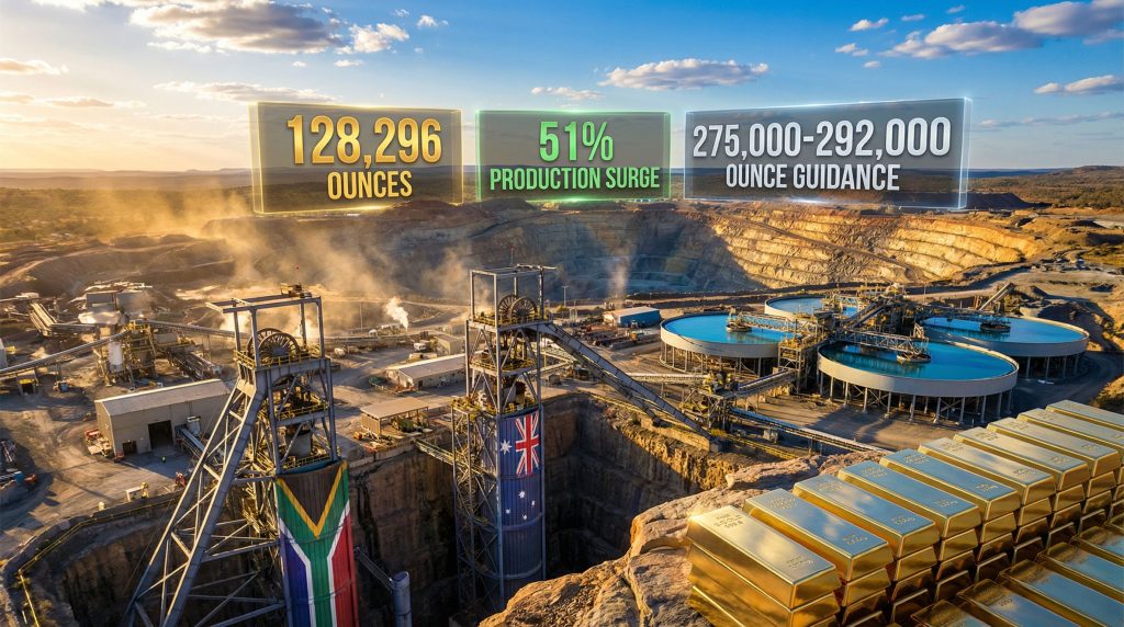 Pan African Resources Production Jumps 51% to 128K oz
