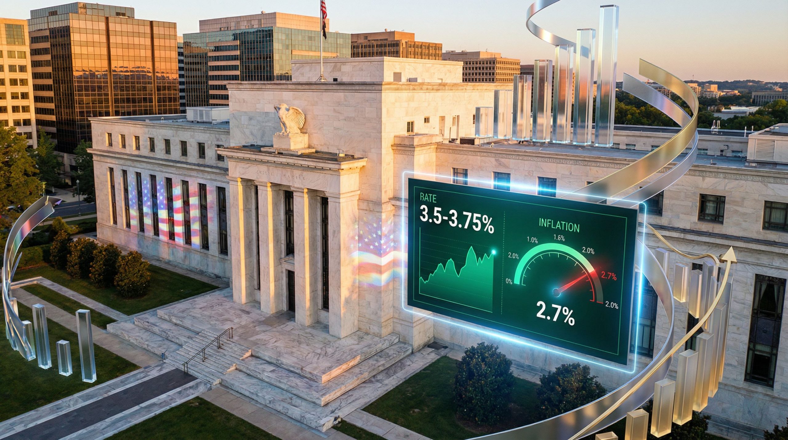 US Fed Holds Target Rate Unchanged at 3.5-3.75% 2026