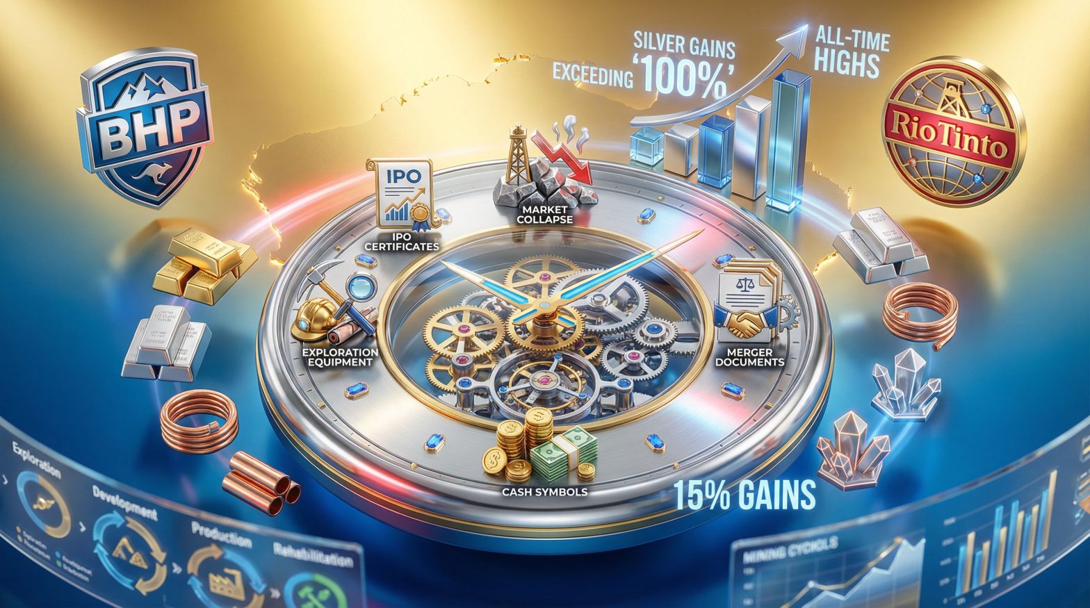 Lion Selection Mining Clock: Australian Sector Timing