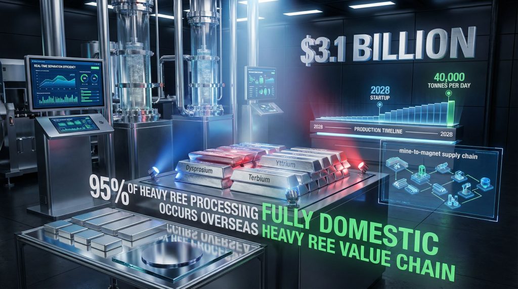 USA Rare Earth CHIPS Act Gets $3.1B Federal Funding
